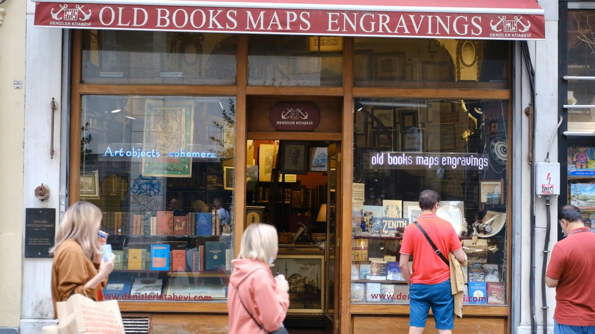 Storefront of Bookshop Free Stock Video Footage, Royalty-Free 4K & HD ...