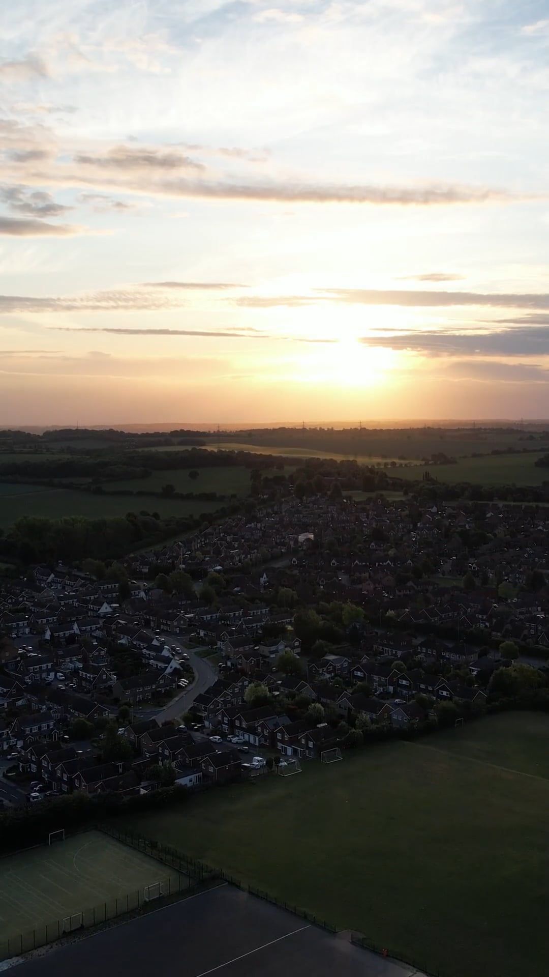 Sunlight over Town Free Stock Video Footage, Royalty-Free 4K & HD Video ...