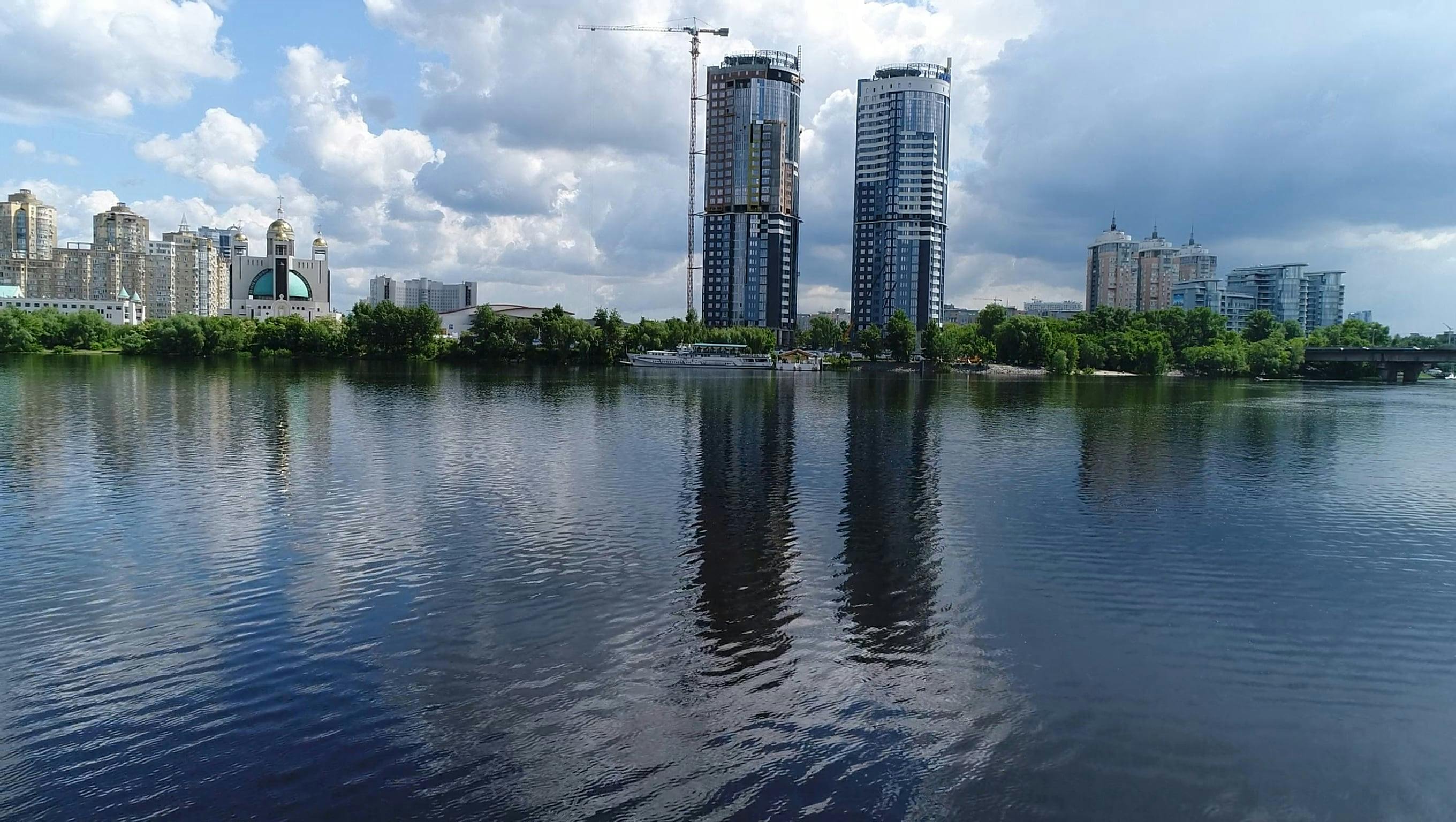 Skyscrapers in City near River Free Stock Video Footage, Royalty-Free ...