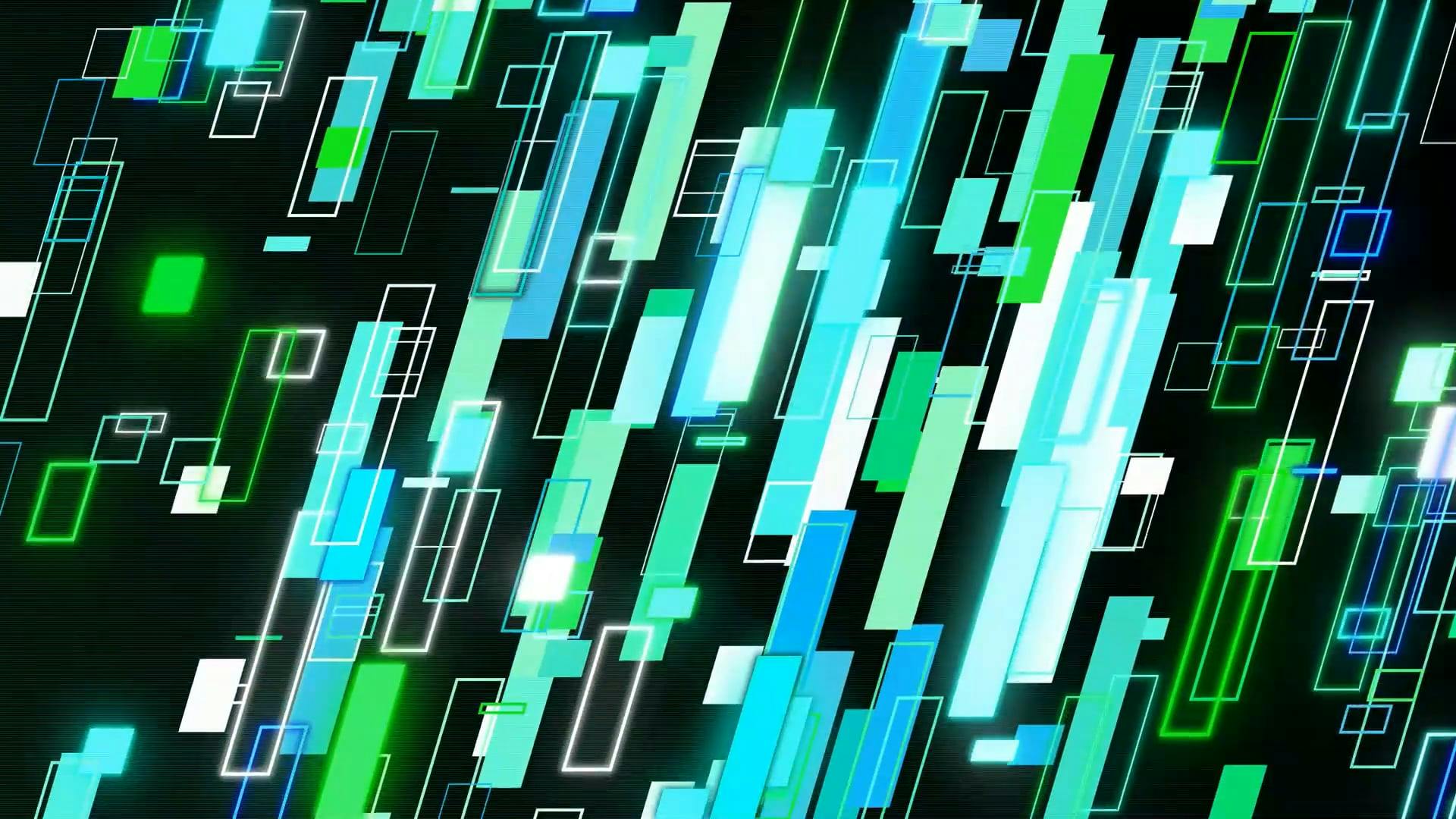 Digital Projection Of Abstract Geometrical Lines Free Stock Video ...