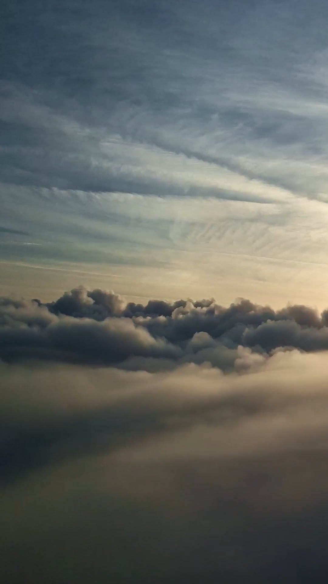 Sky at Evening in Birds Eye View Free Stock Video Footage, Royalty-Free ...