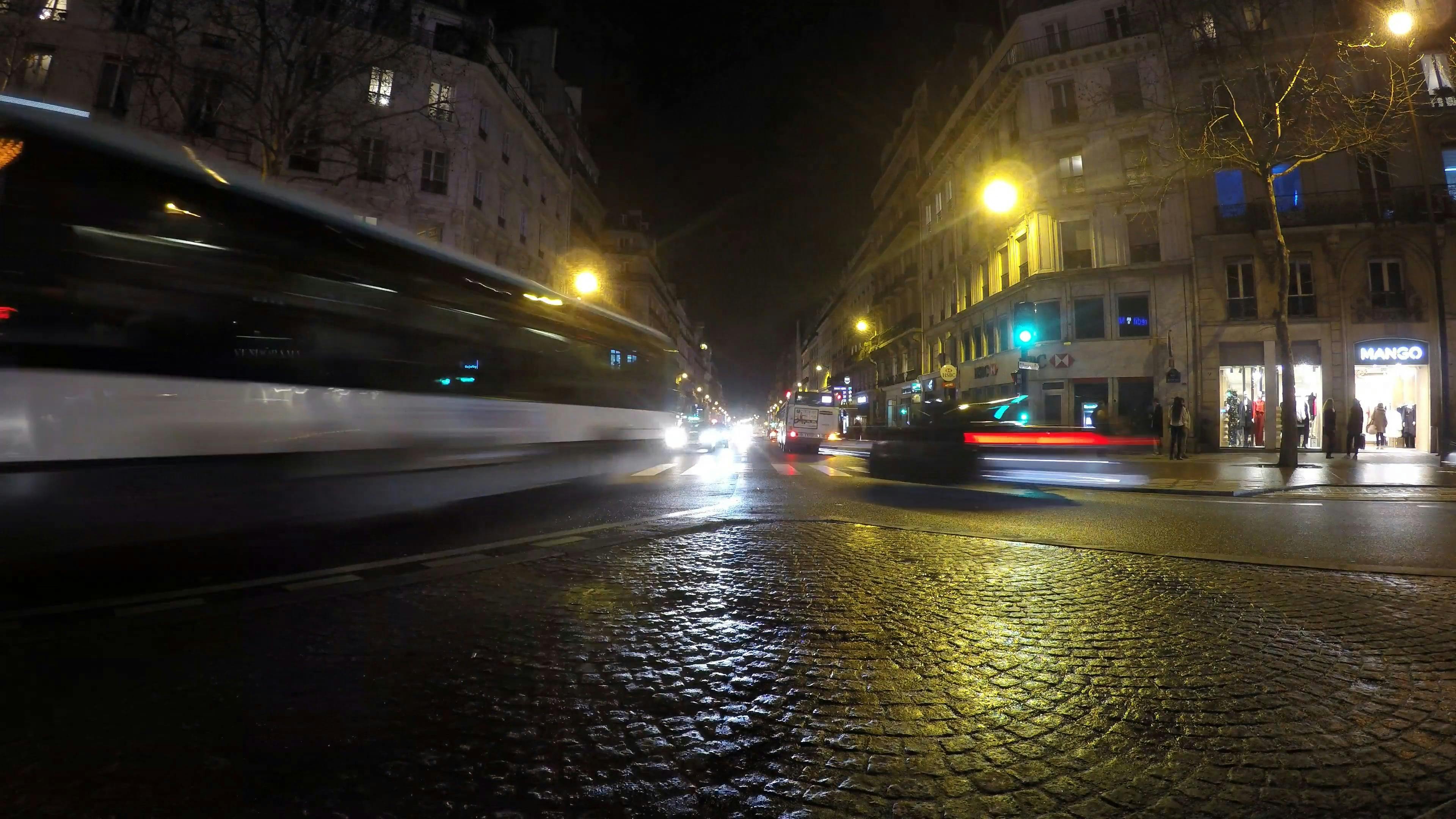 Vehicles Travelling In Time-lapse Mode Free Stock Video Footage ...