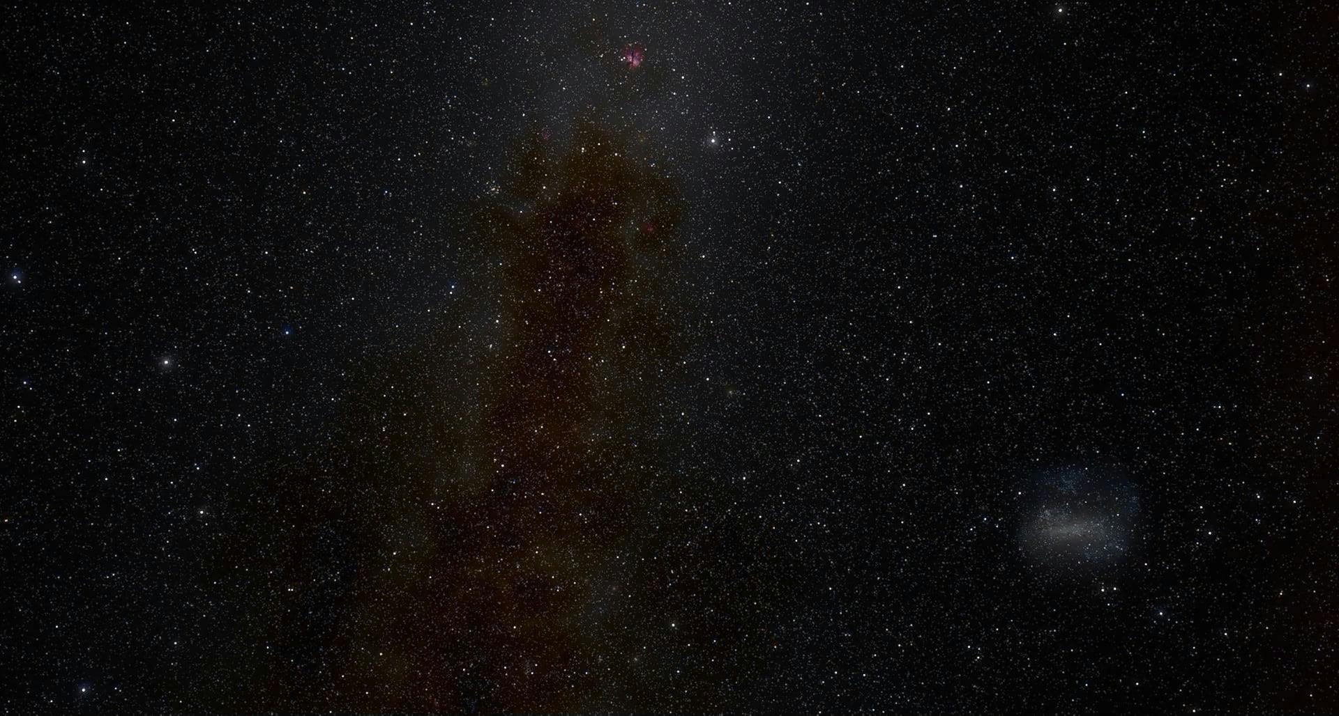 Footage of the Space with a Field of Stars Free Stock Video Footage ...