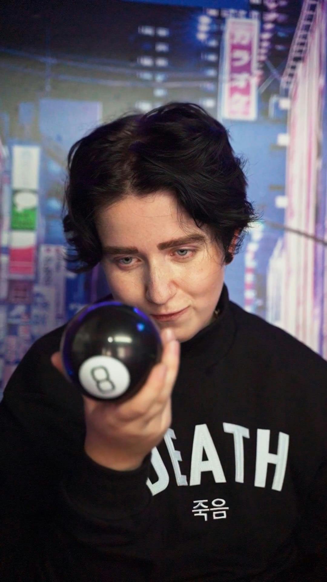 Woman Shaking Magic Eight Ball Free Stock Video Footage, Royalty-Free ...