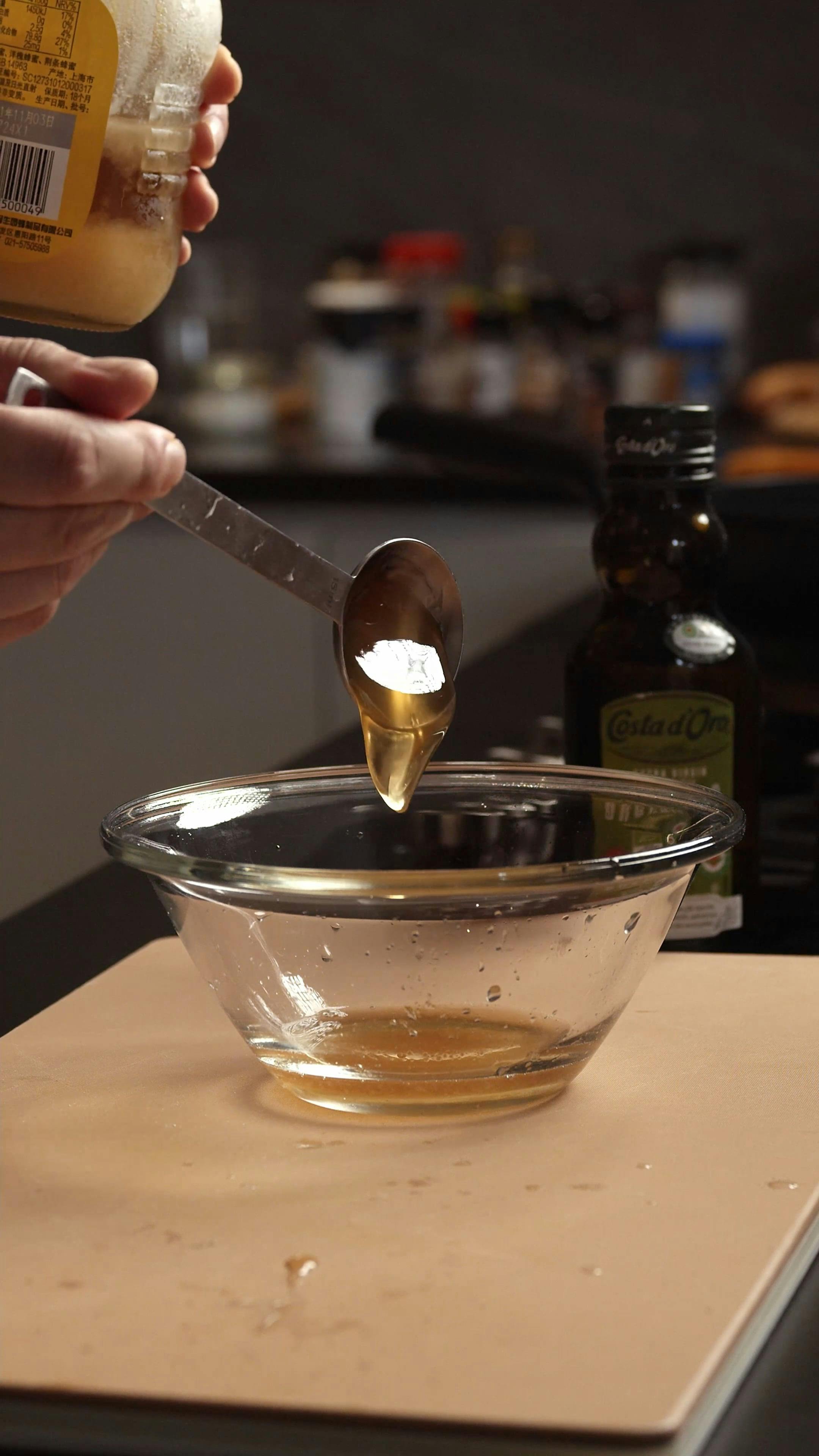 A Person Adding Honey in a Tea using a Honey Dipper Free Stock Video ...