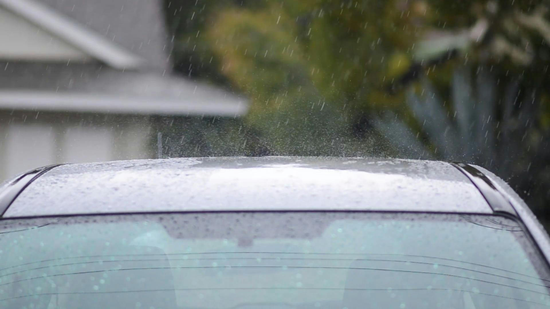 Video Of Heavy Rain Pouring At Daylight Free Stock Video Footage ...