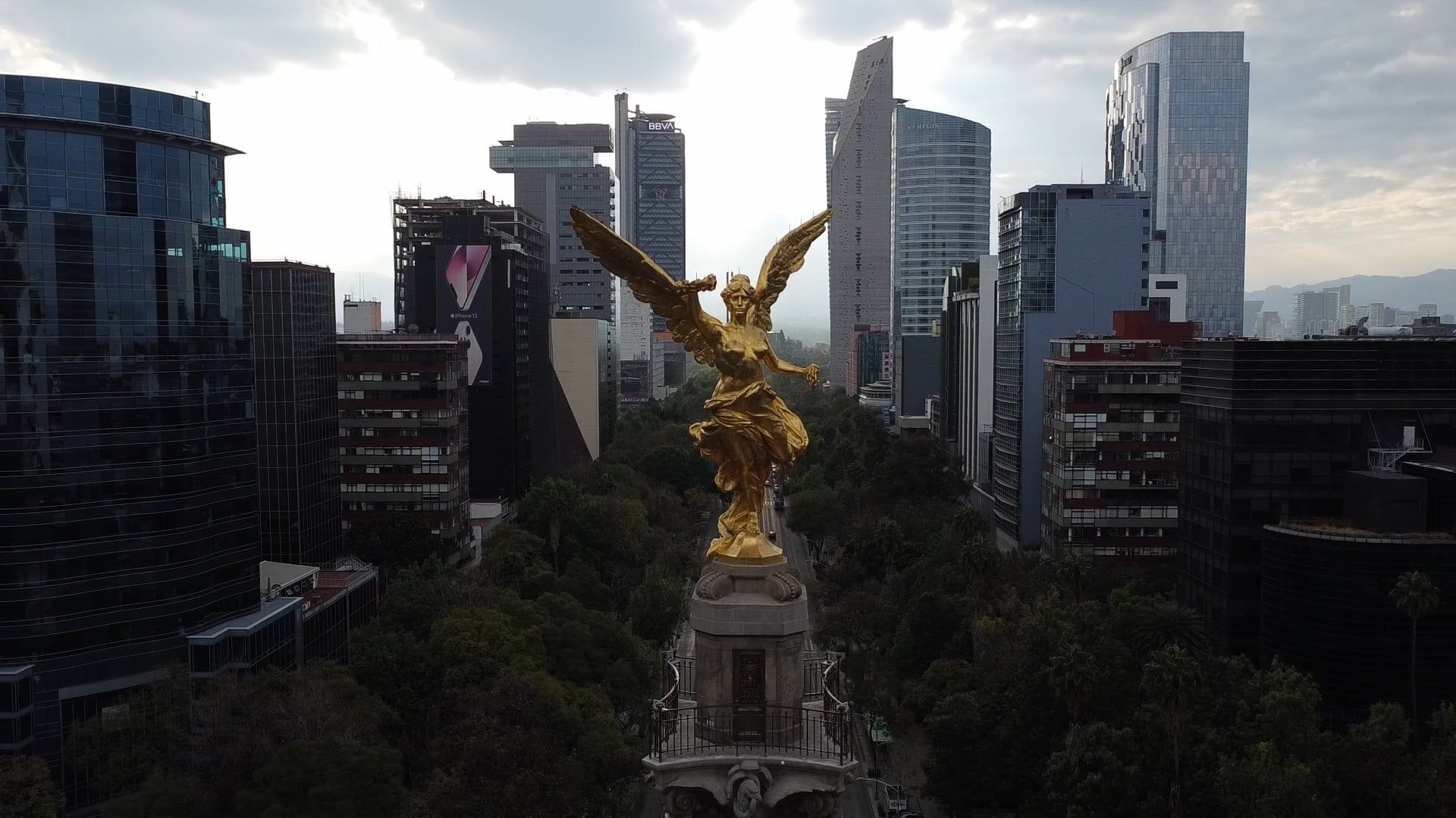 Golden Statue in Mexico Free Stock Video Footage, Royalty-Free 4K & HD ...