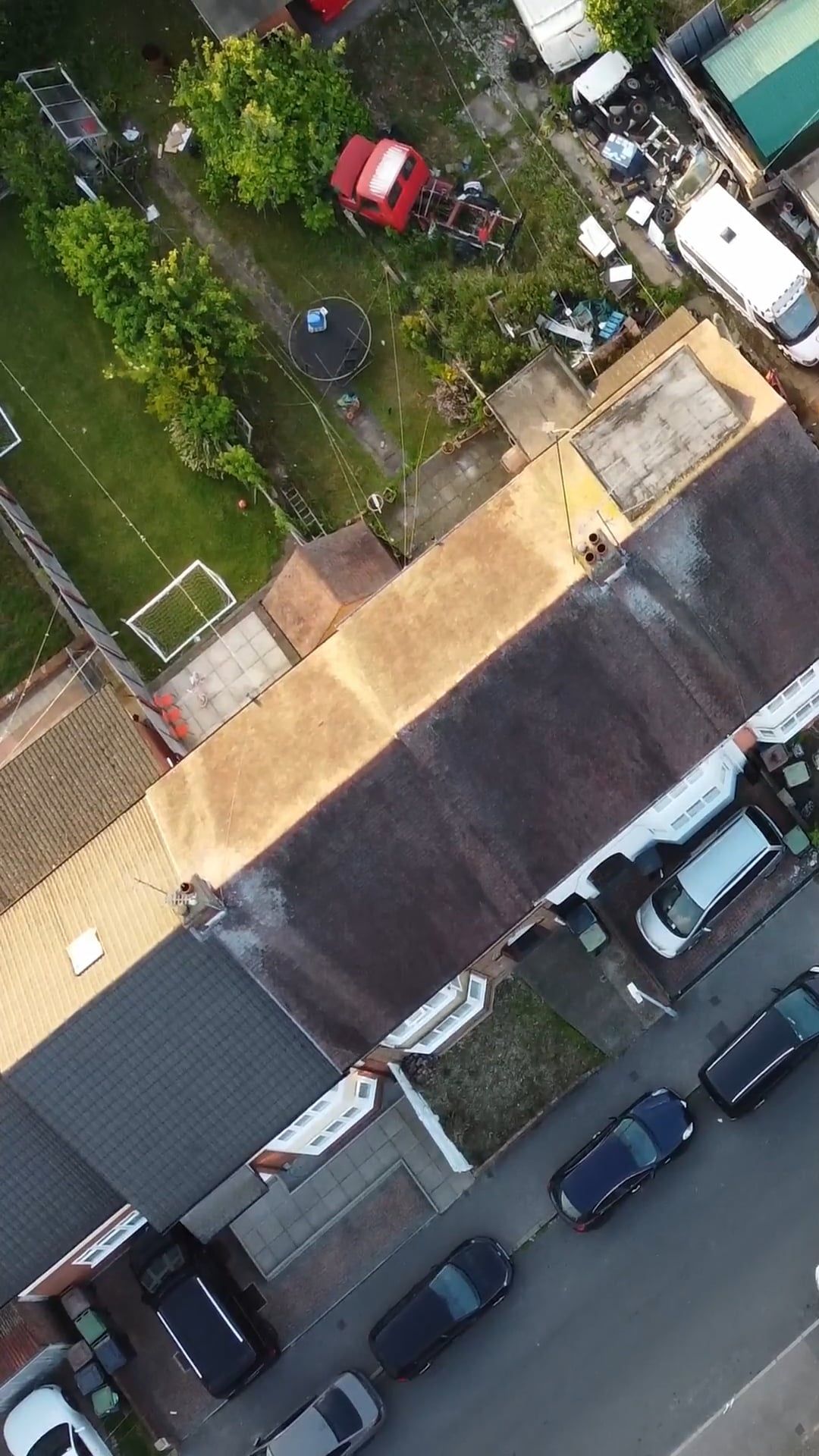 Overhead View of City Suburbs Free Stock Video Footage, Royalty-Free 4K ...