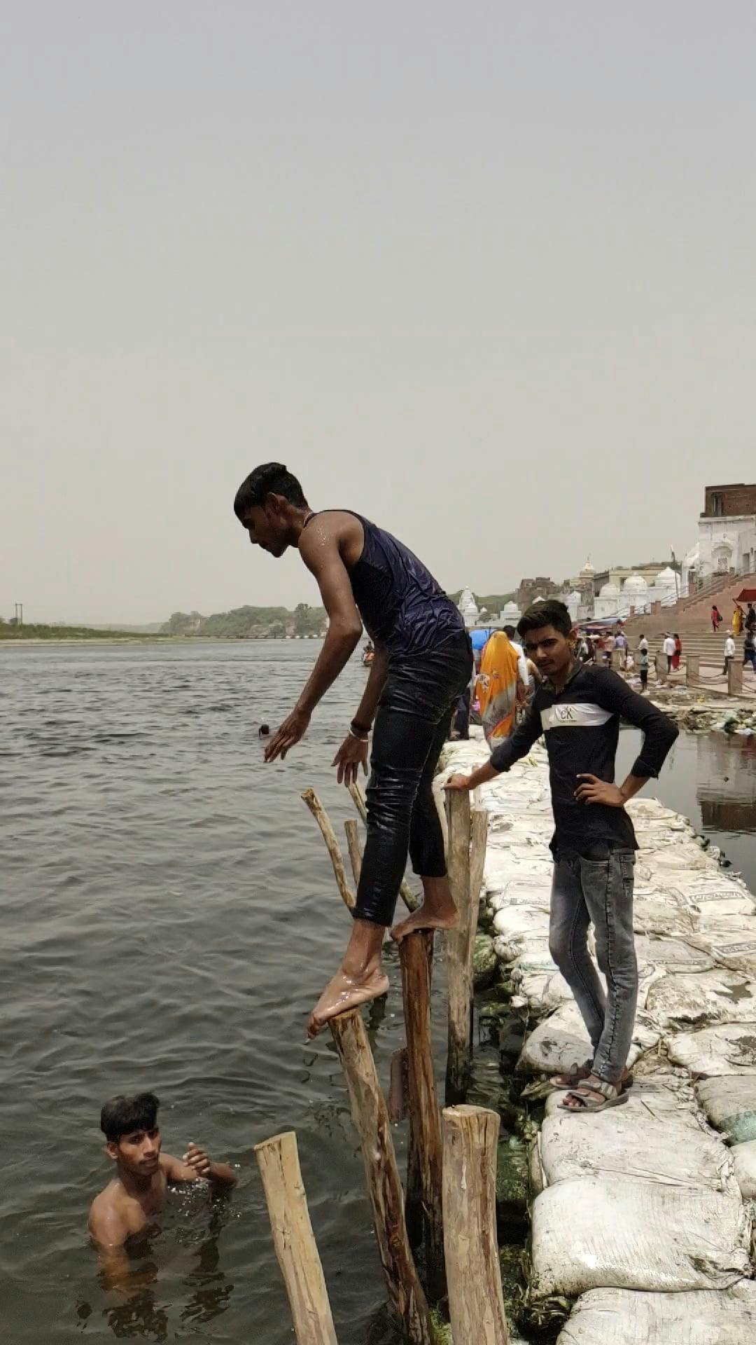 Slow Motion of Man Jumping into River Free Stock Video Footage, Royalty ...