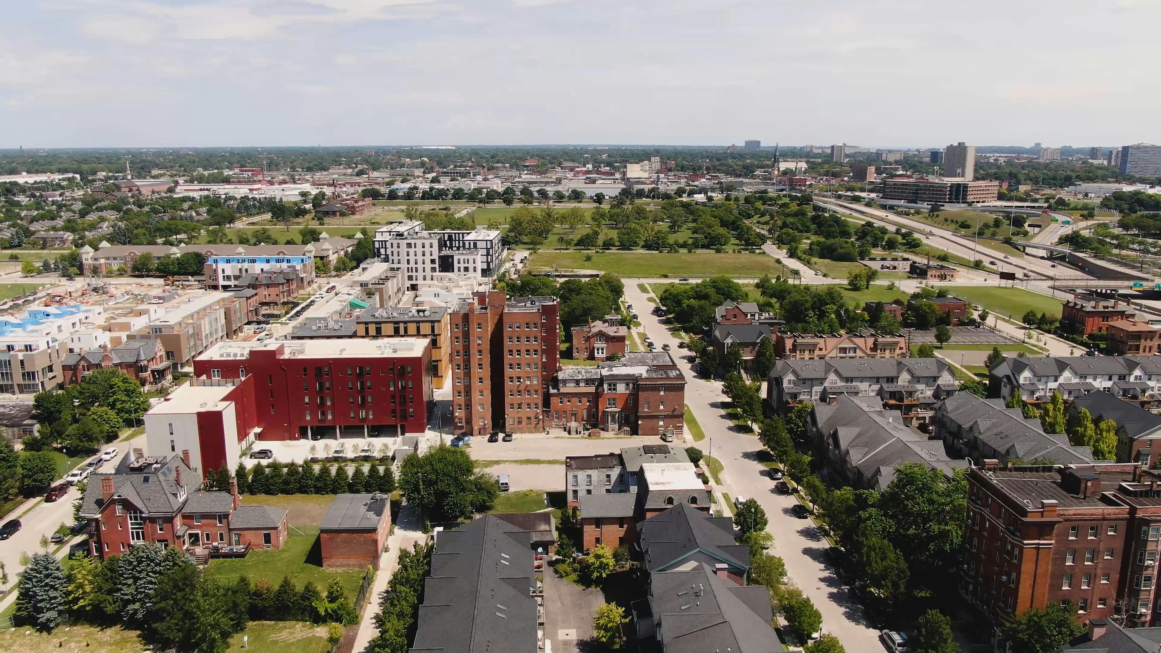 Drone Footage of Buildings Free Stock Video Footage, Royalty-Free 4K ...