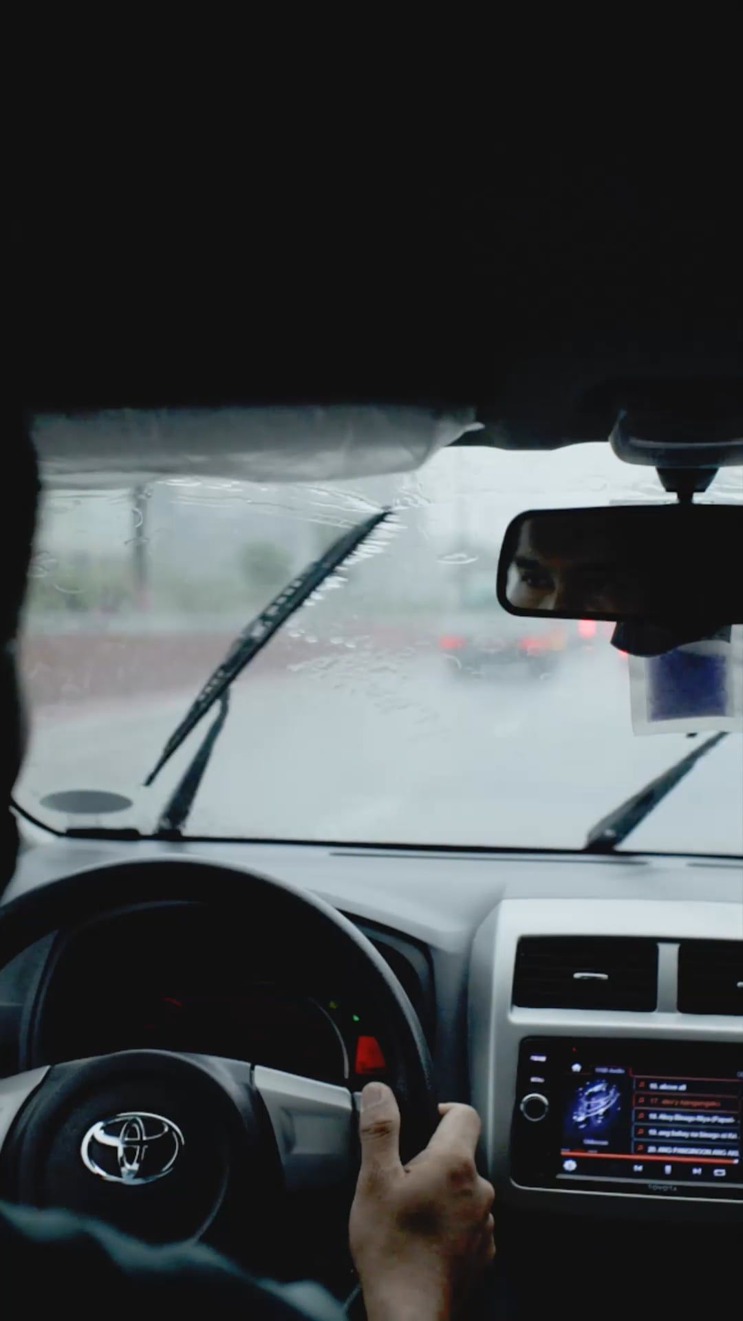 Man Driving a Car During Rain Free Stock Video Footage, Royalty-Free 4K ...