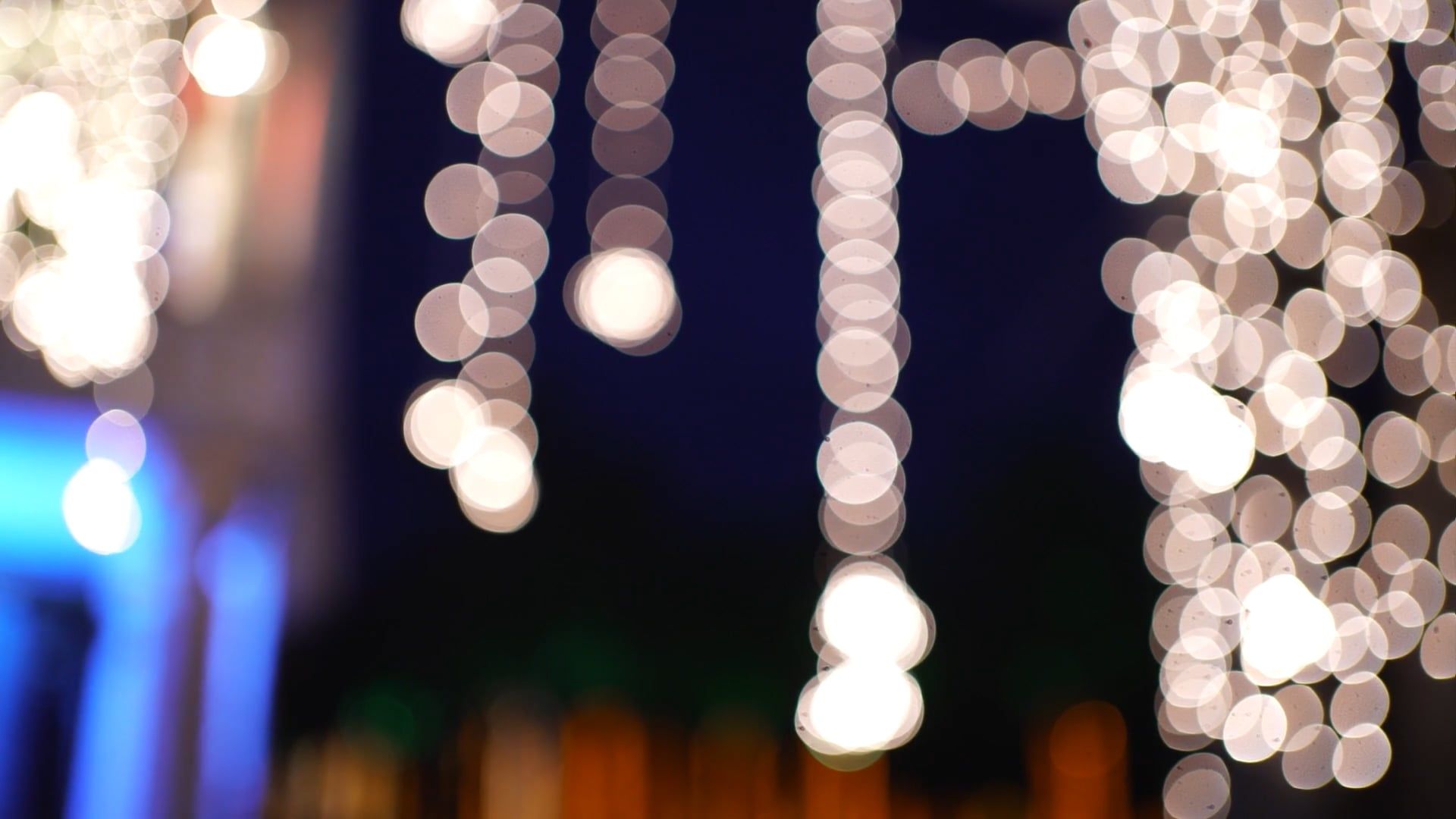 Blurred Lights at Night Free Stock Video Footage, Royalty-Free 4K & HD ...
