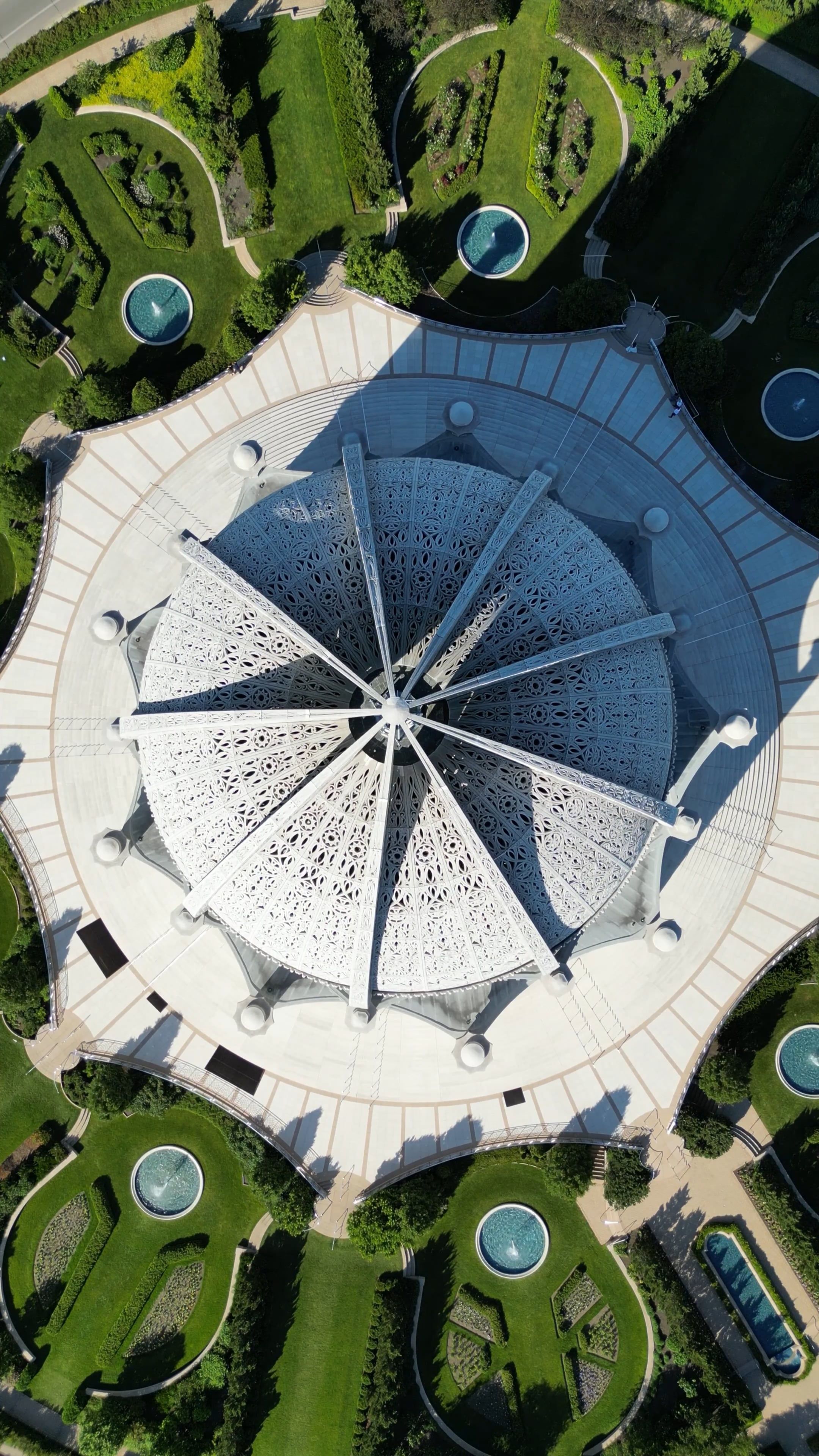 Aerial View of Modern City Architecture Free Stock Video Footage ...
