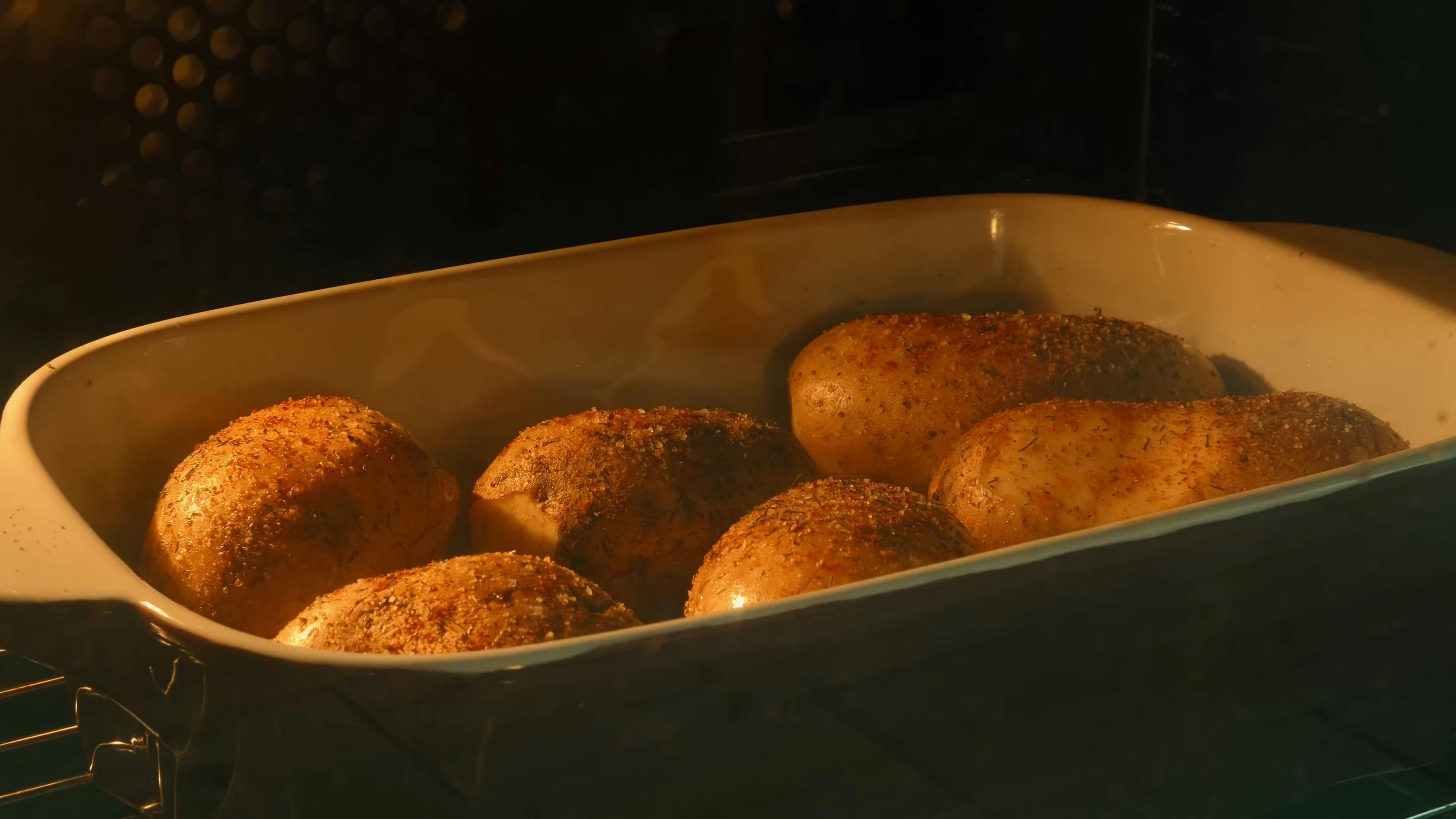 Time Lapse of Food Cooking in an Oven Free Stock Video Footage, Royalty ...