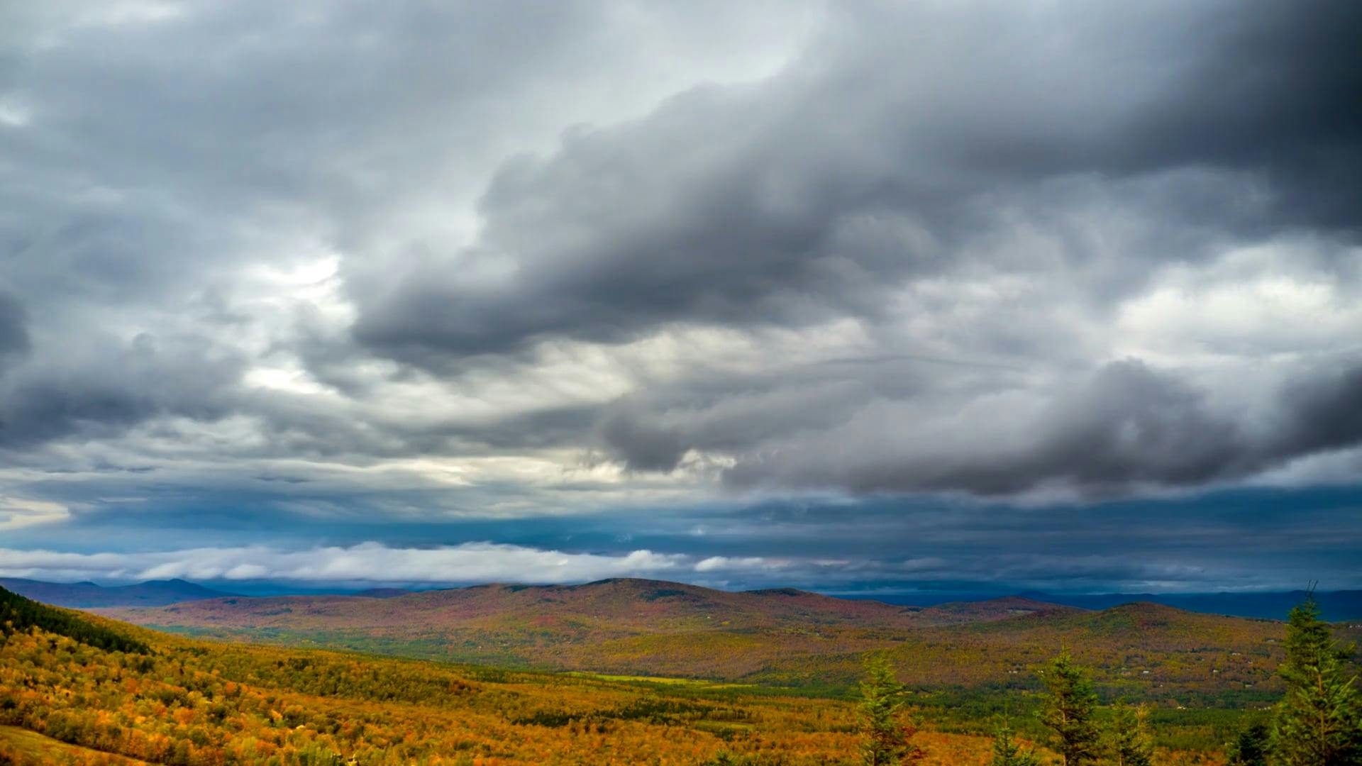 Time-Lapse of Moving Clouds Free Stock Video Footage, Royalty-Free 4K ...