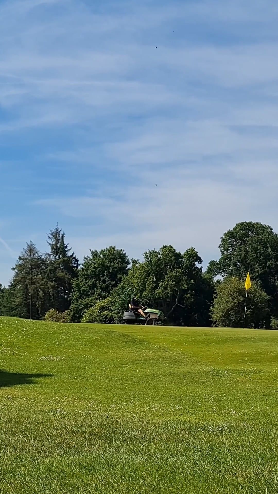 Man Moving Lawn at a Golf Course Free Stock Video Footage, Royalty-Free ...