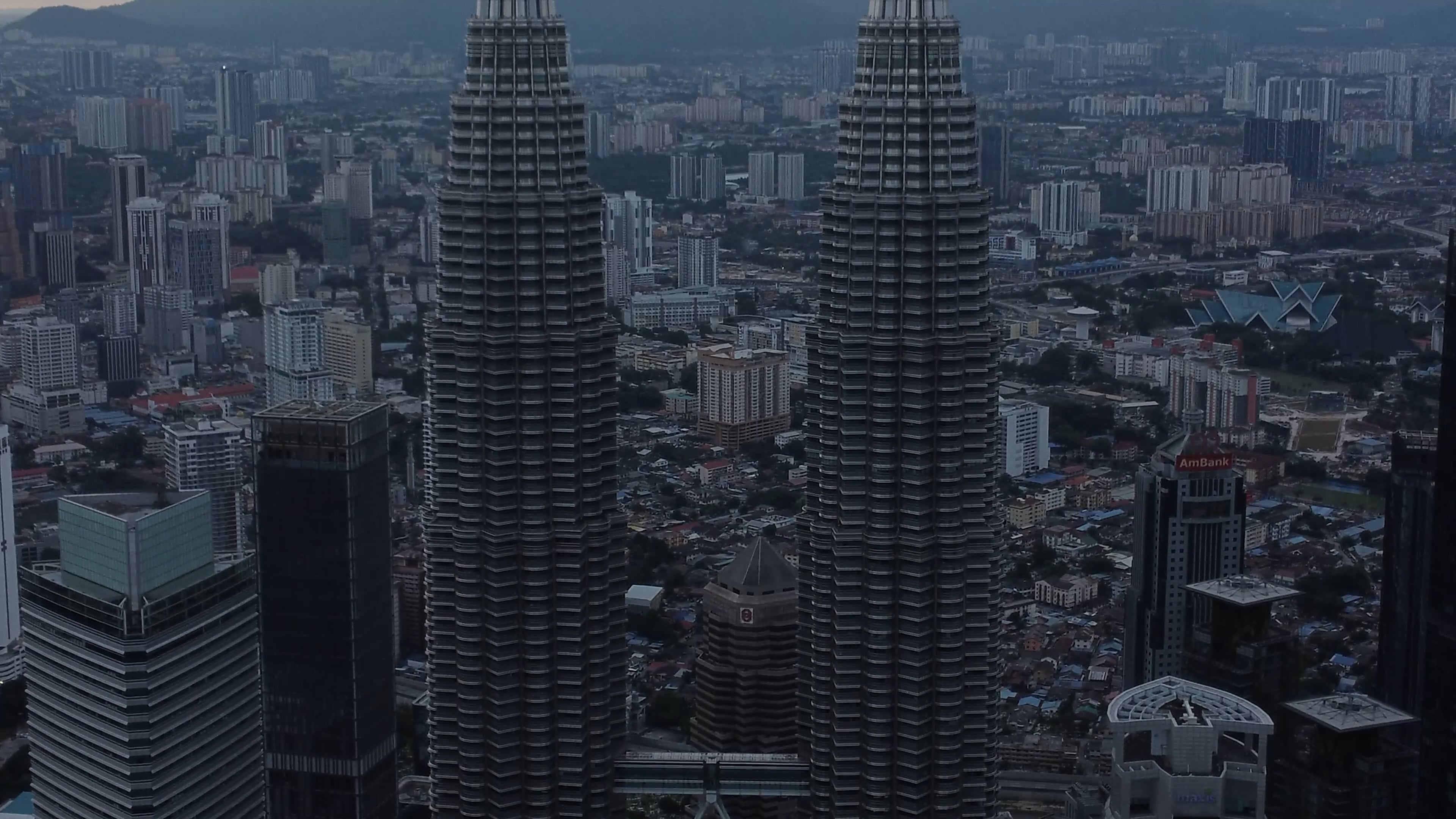 Drone Footage of Skyscrapers in a City Free Stock Video Footage ...