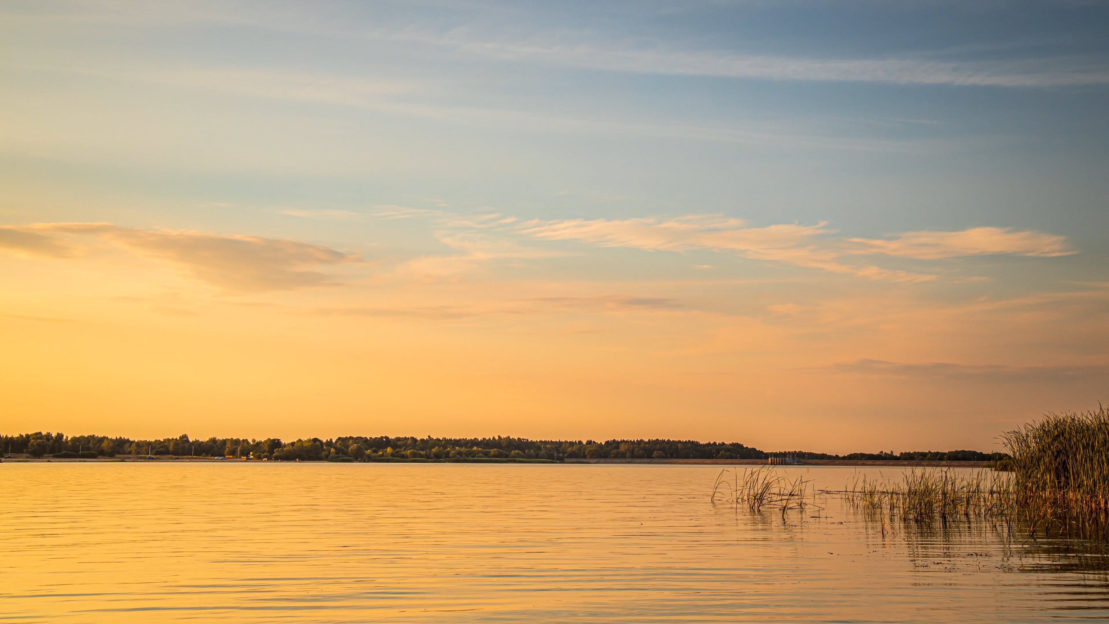 Morning over Lake Free Stock Video Footage, Royalty-Free 4K & HD Video Clip