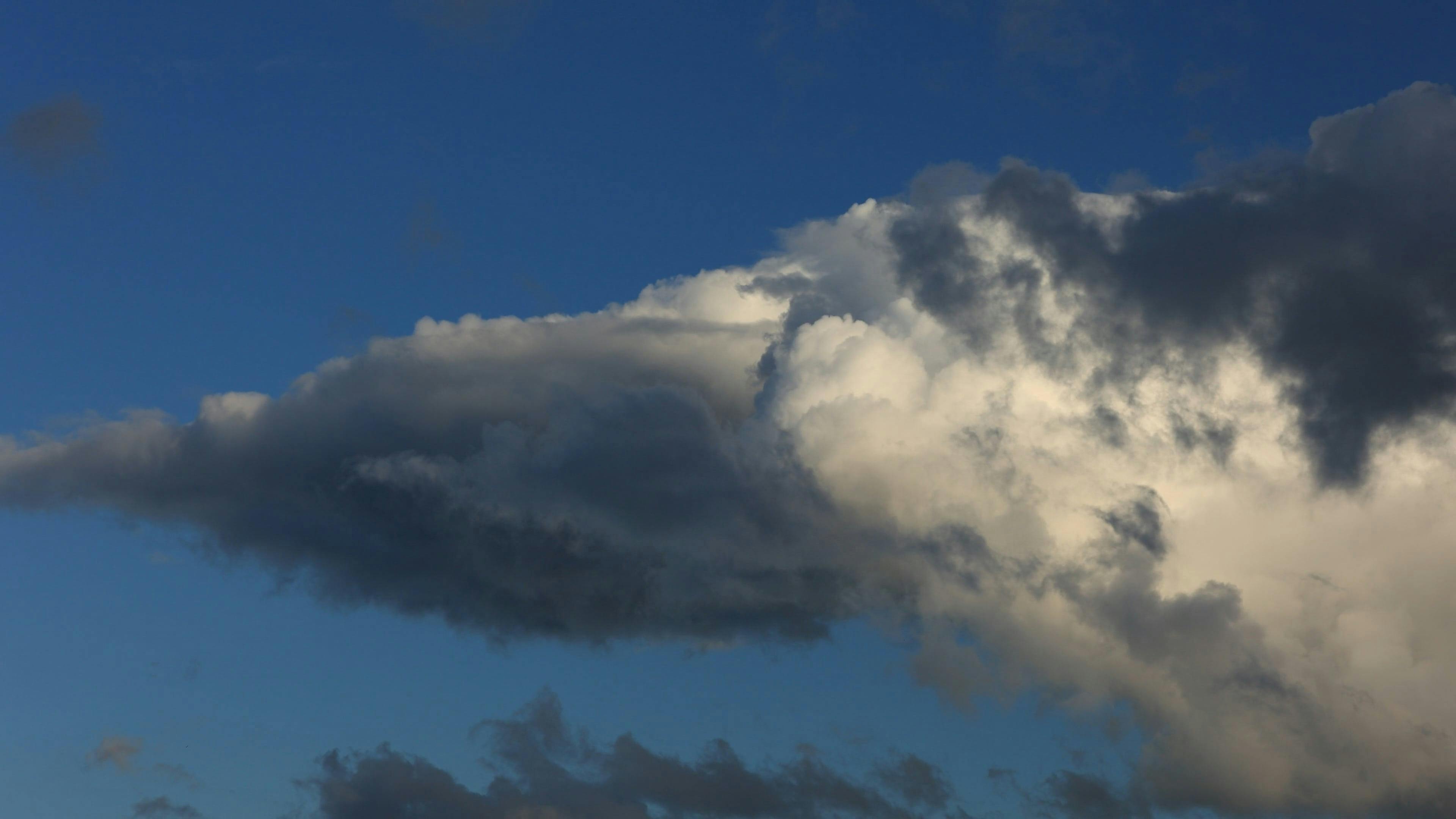 Time Lapse Video of the Sky with Clouds Free Stock Video Footage ...