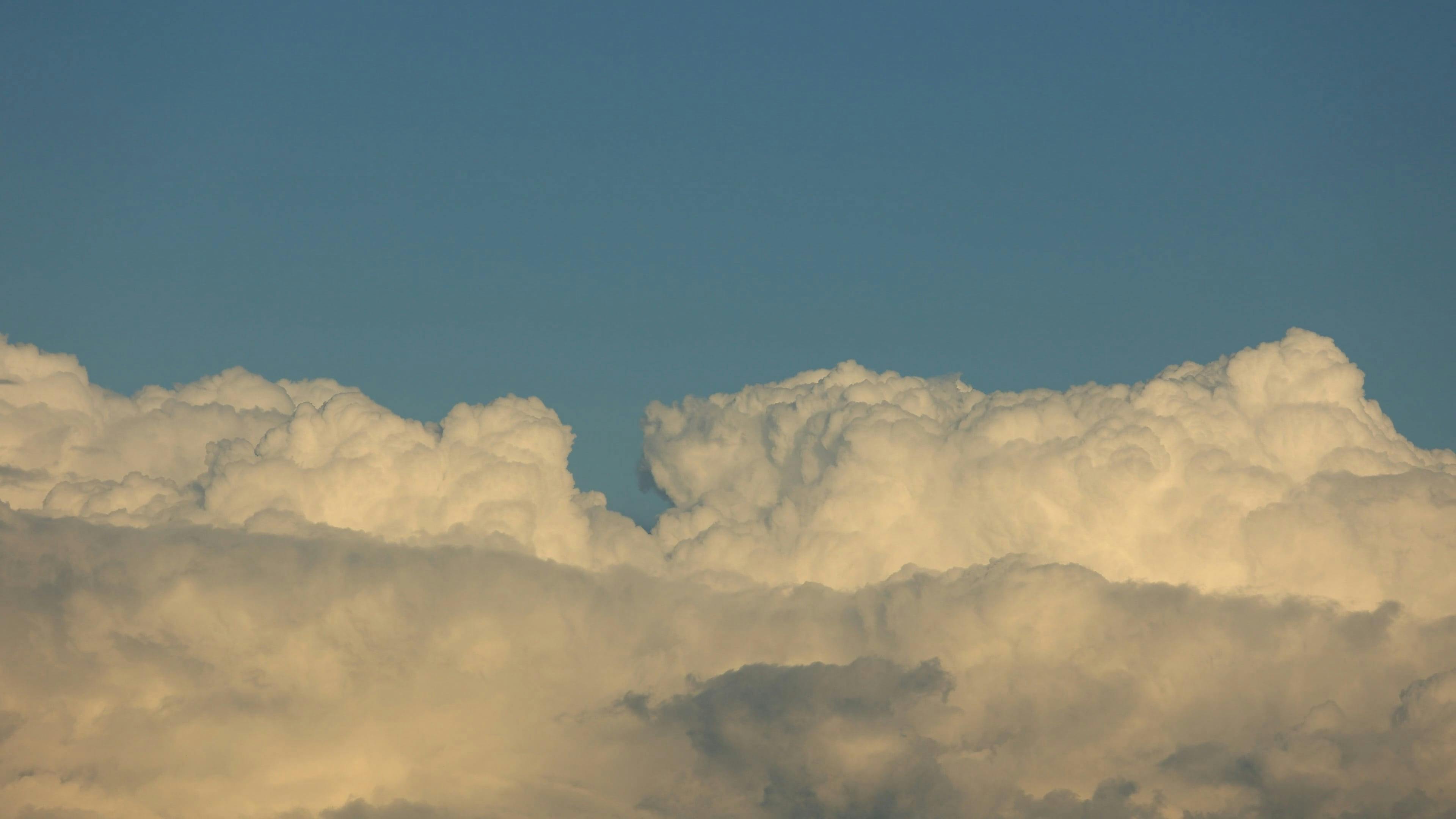 Time Lapse Video of the Sky with Clouds Free Stock Video Footage ...