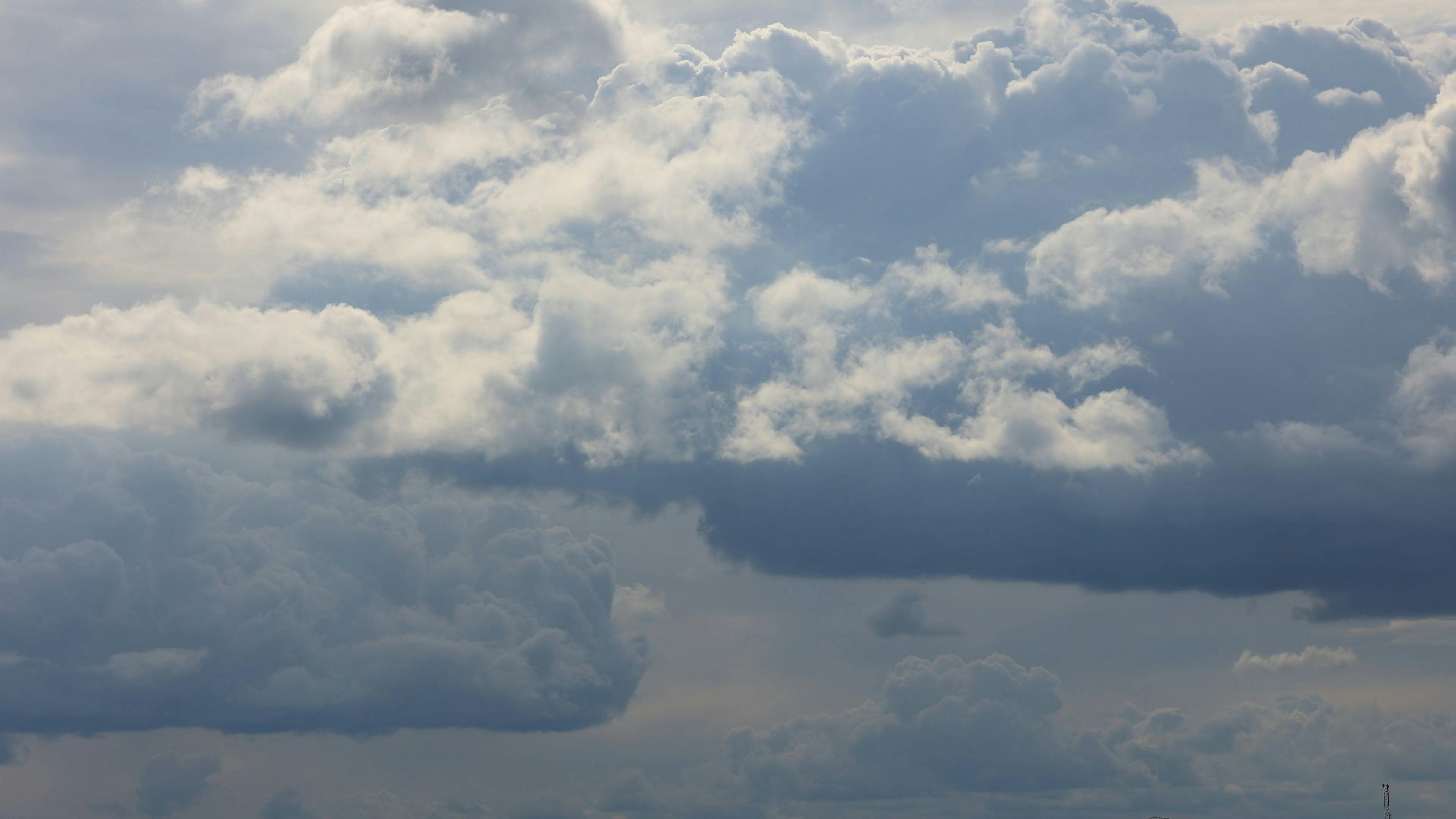 Time Lapse Video of the Sky with Clouds Free Stock Video Footage ...