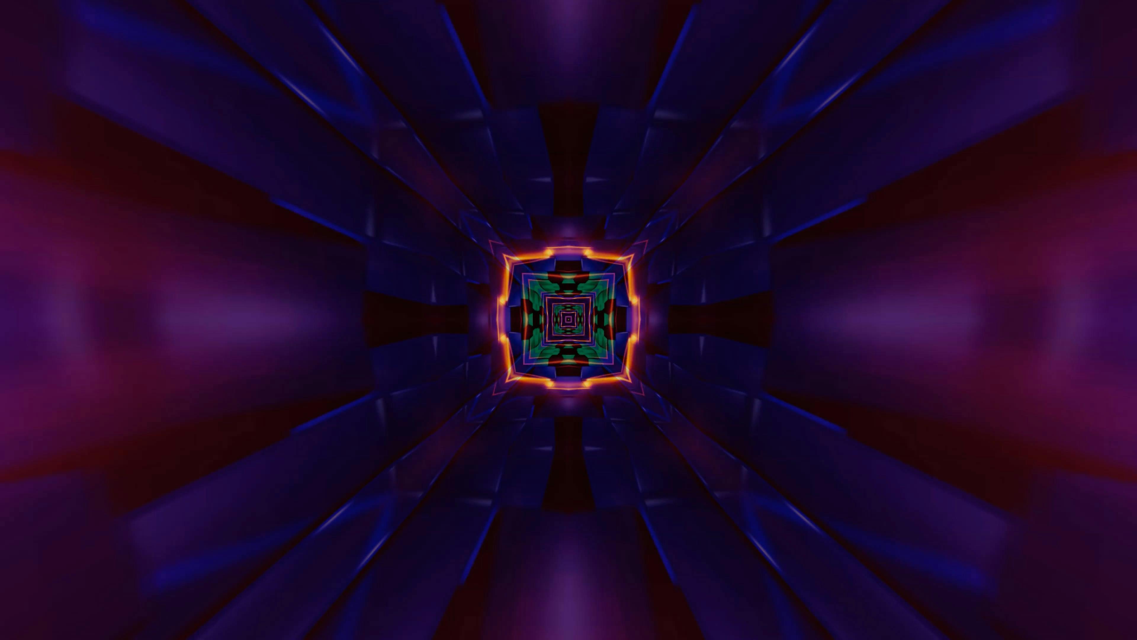 Abstract CG Animation with Changing Shapes Free Stock Video Footage ...