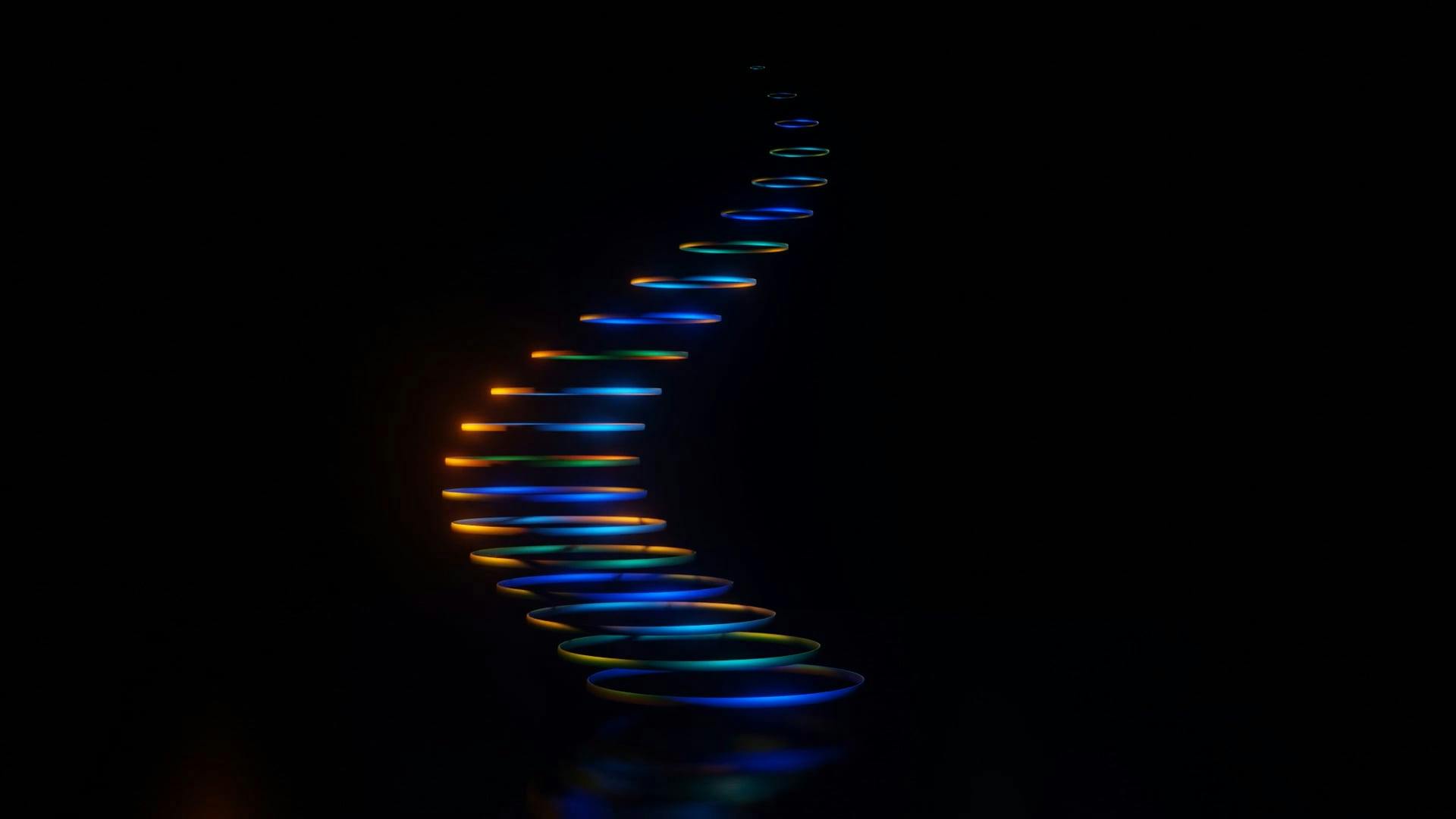 3D CG Animation of an Abstract Spinning Object Free Stock Video Footage ...