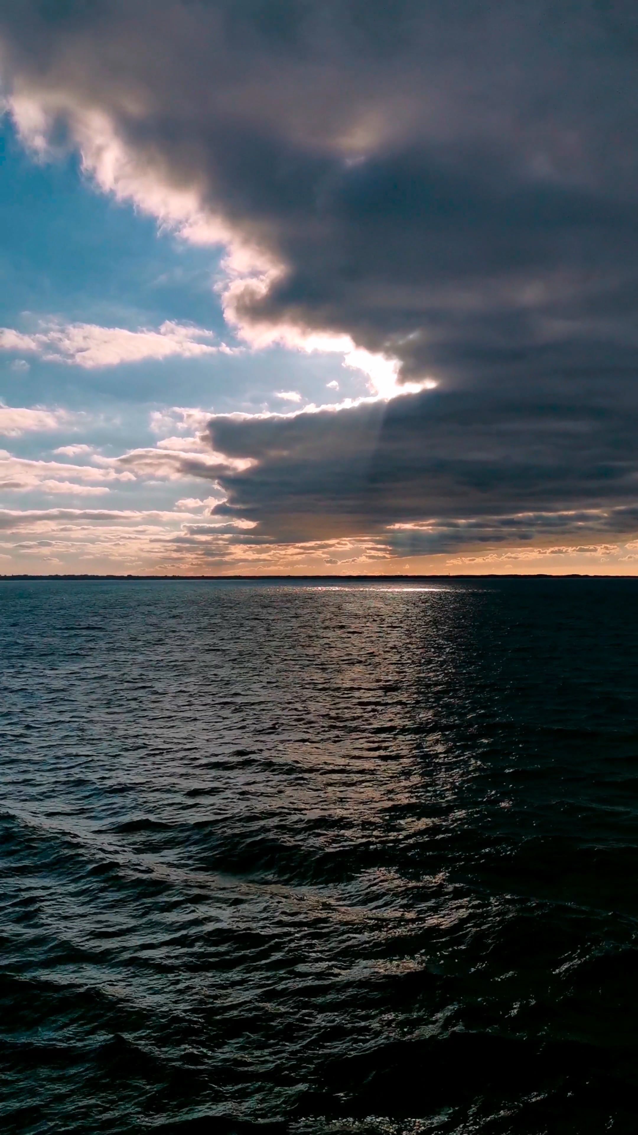 Overcast over Sea Free Stock Video Footage, Royalty-Free 4K & HD Video Clip