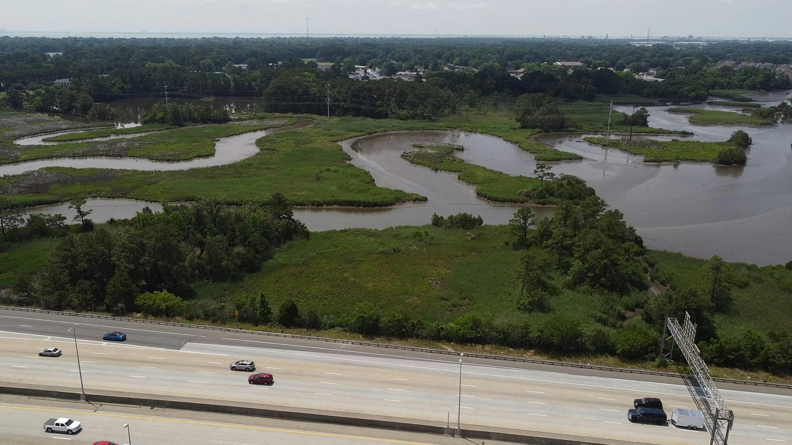 Traffic on Highway Drone Footage Free Stock Video Footage, Royalty-Free ...