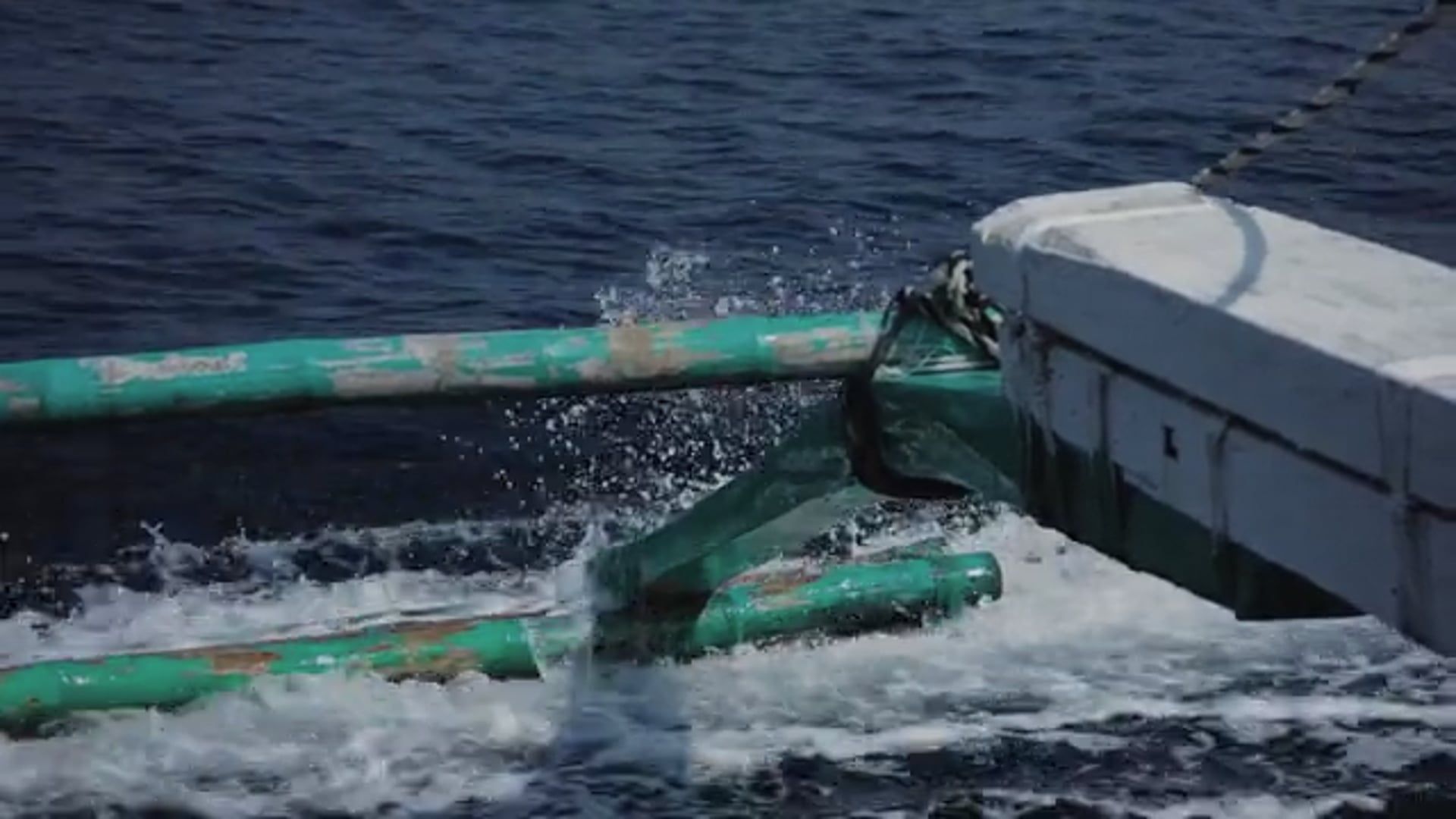 Part of Boat Hitting Water Free Stock Video Footage, Royalty-Free 4K ...