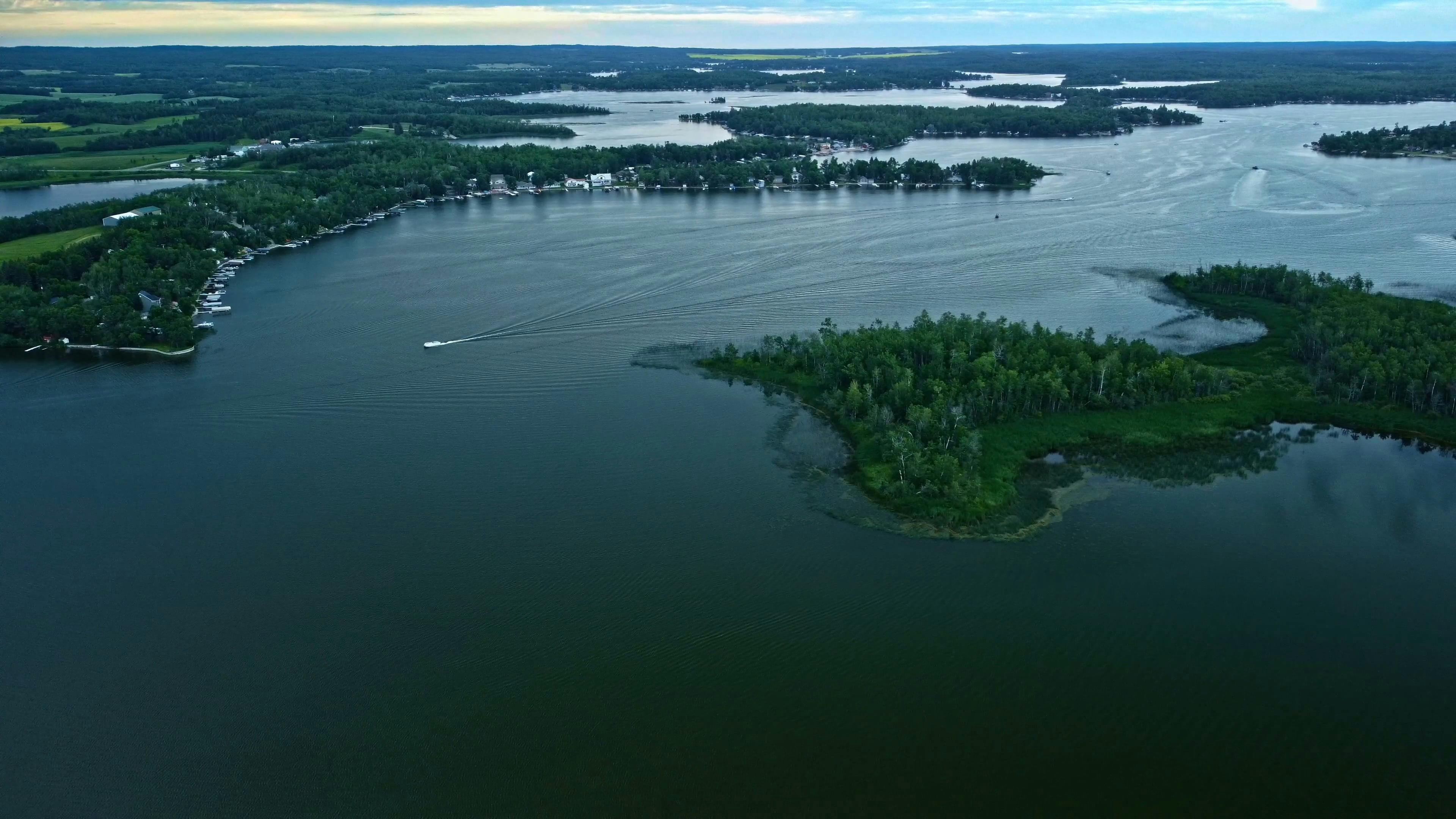 Drone Footage of Lake Free Stock Video Footage, Royalty-Free 4K & HD ...