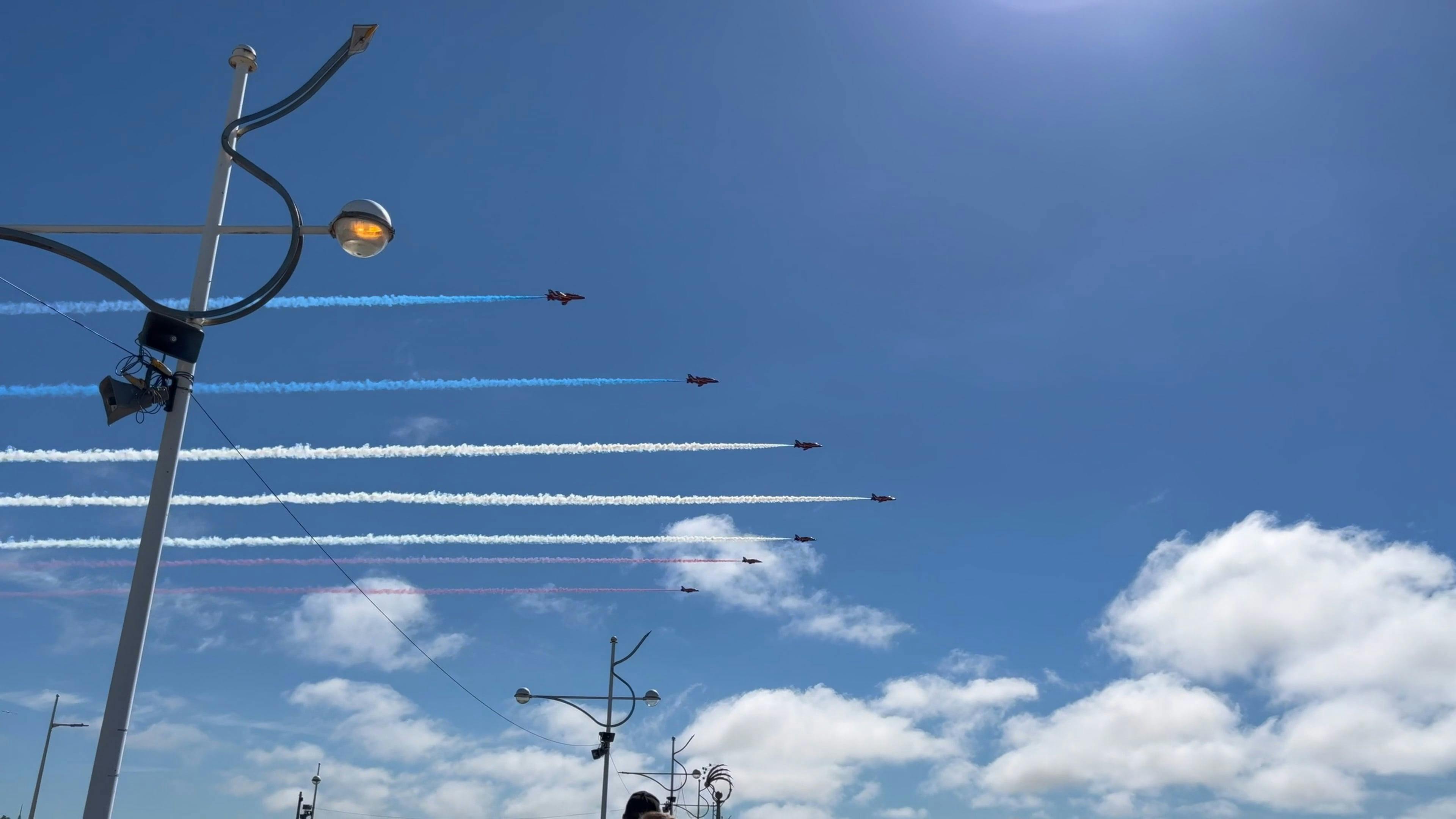 Dazzling Military Jet Formation Airshow Free Stock Video Footage ...