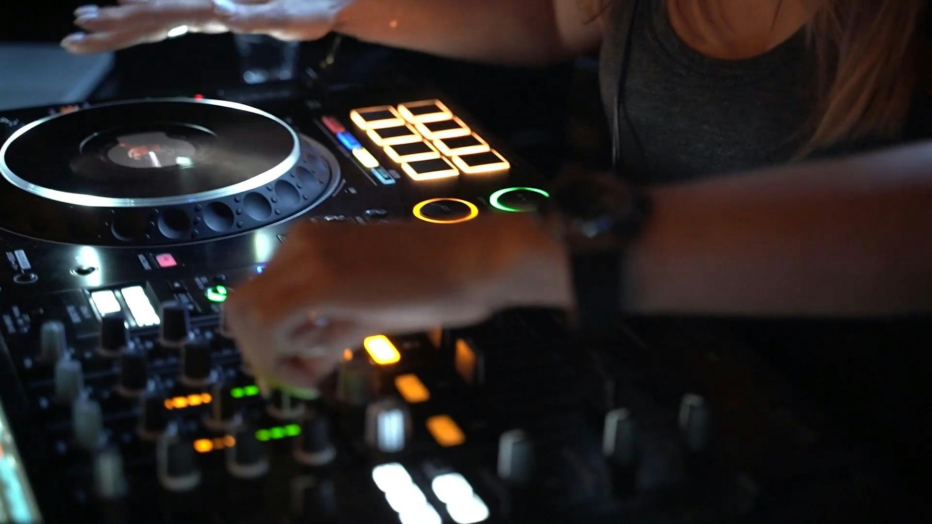 Close up of DJ Hands Free Stock Video Footage, Royalty-Free 4K & HD ...