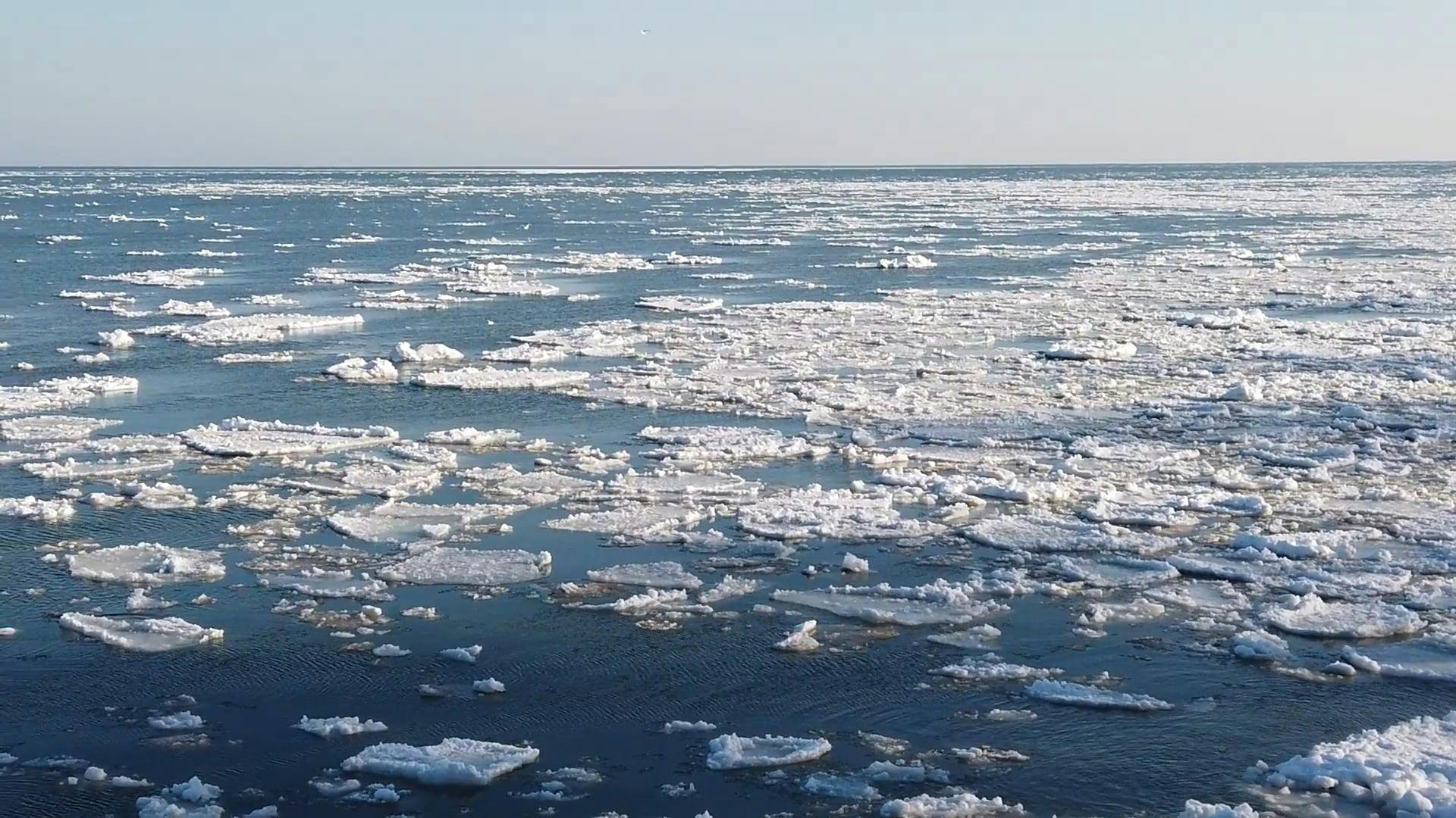 Ice on Sea Shore Free Stock Video Footage, Royalty-Free 4K & HD Video Clip