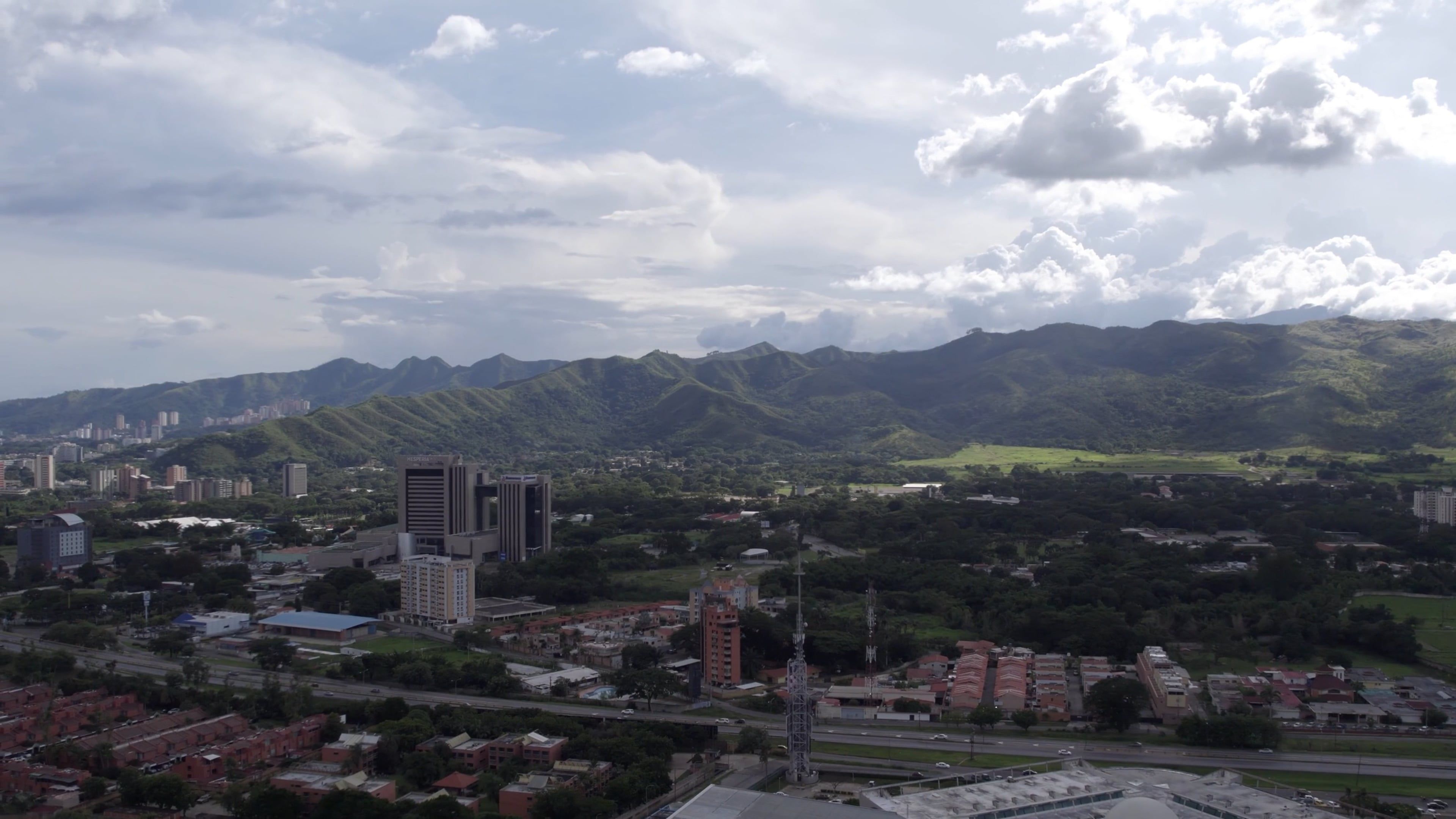 Drone Video of the City of Valencia, Venezuela Free Stock Video Footage ...