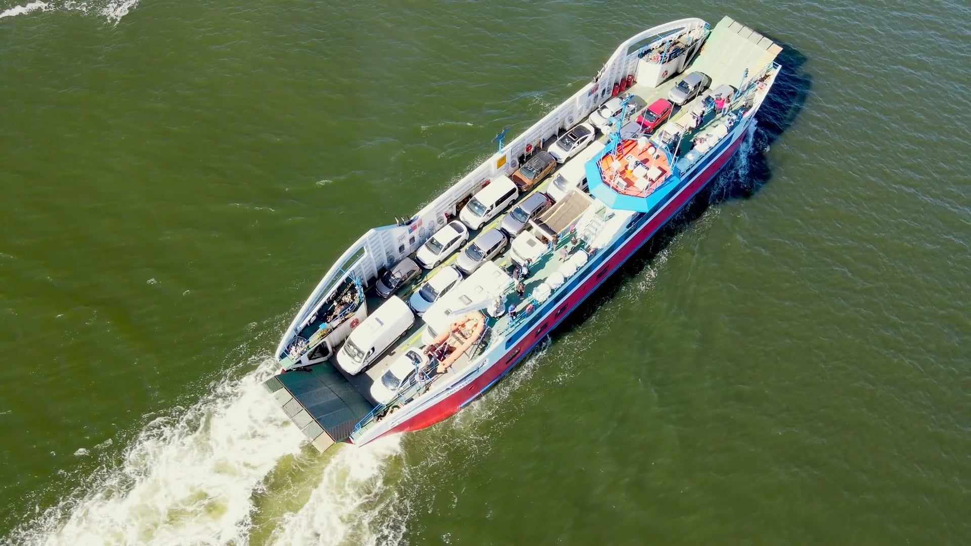 Cars on Sea Ferry Free Stock Video Footage, Royalty-Free 4K & HD Video Clip