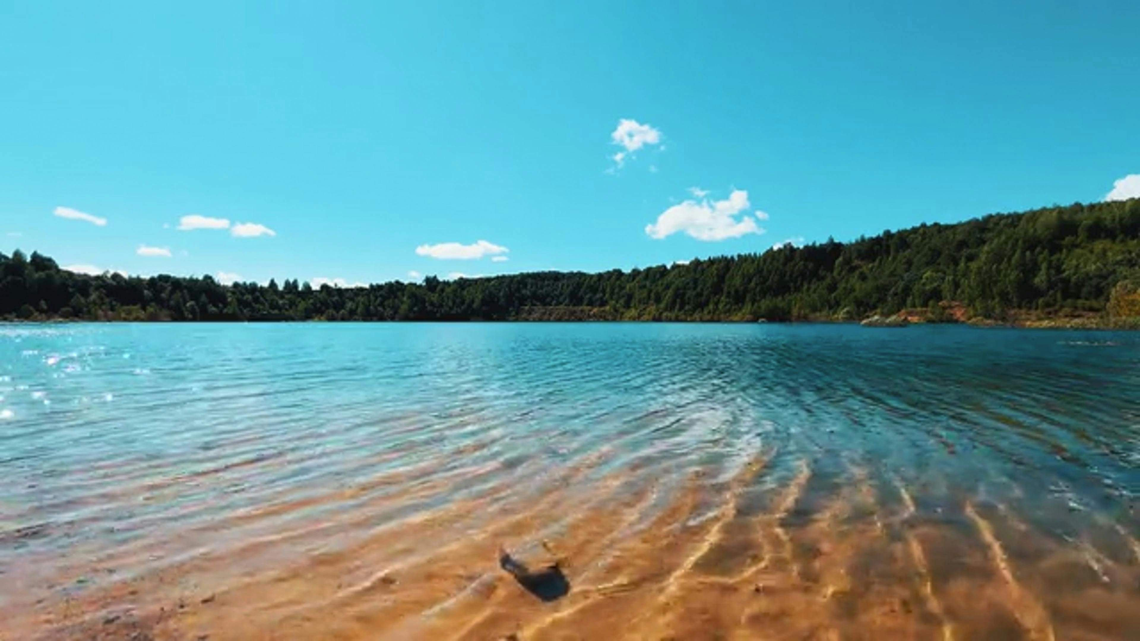 Shallow Lake on Shore Free Stock Video Footage, Royalty-Free 4K & HD ...