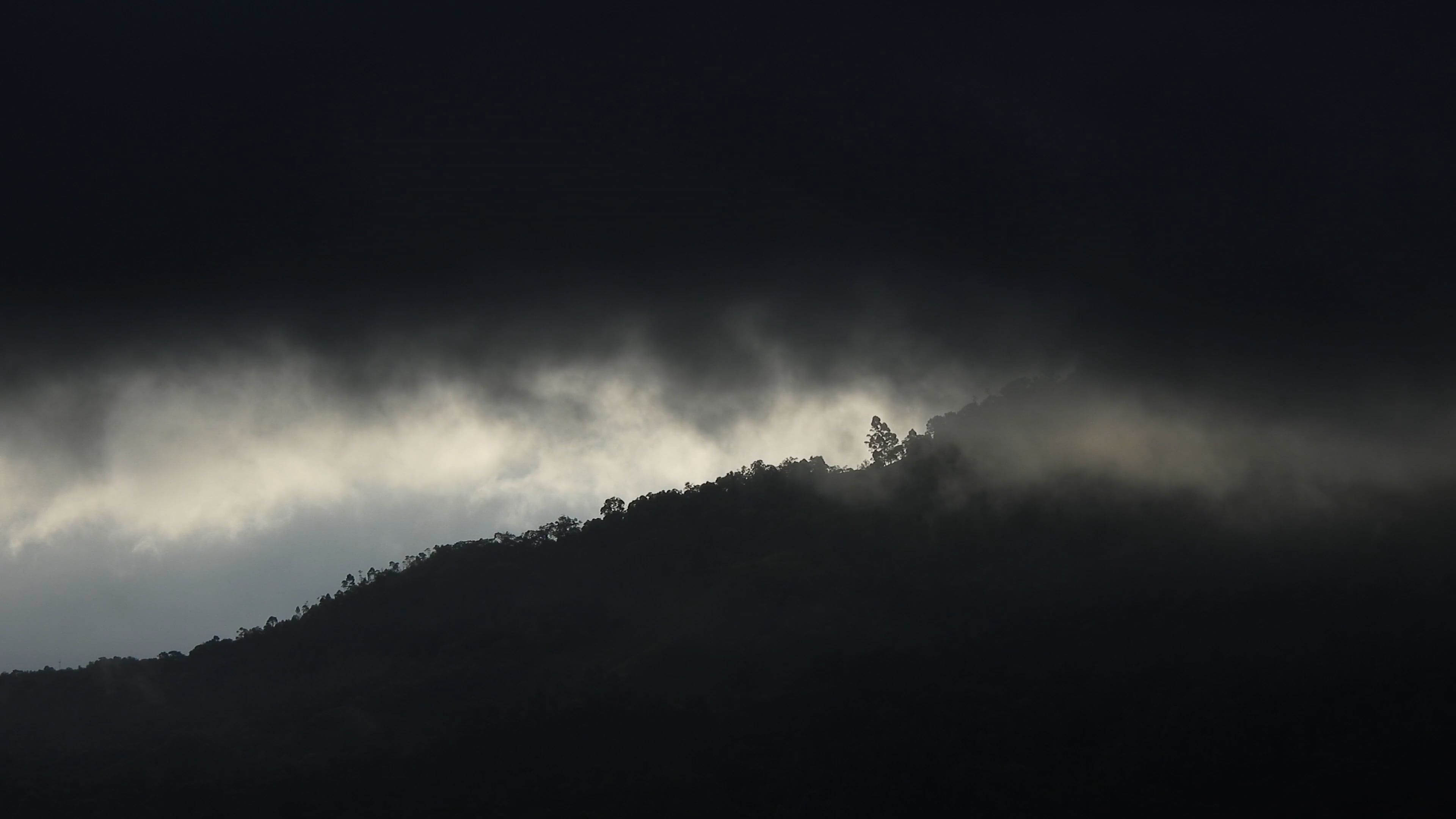 Rain Clouds over Hill Free Stock Video Footage, Royalty-Free 4K & HD ...