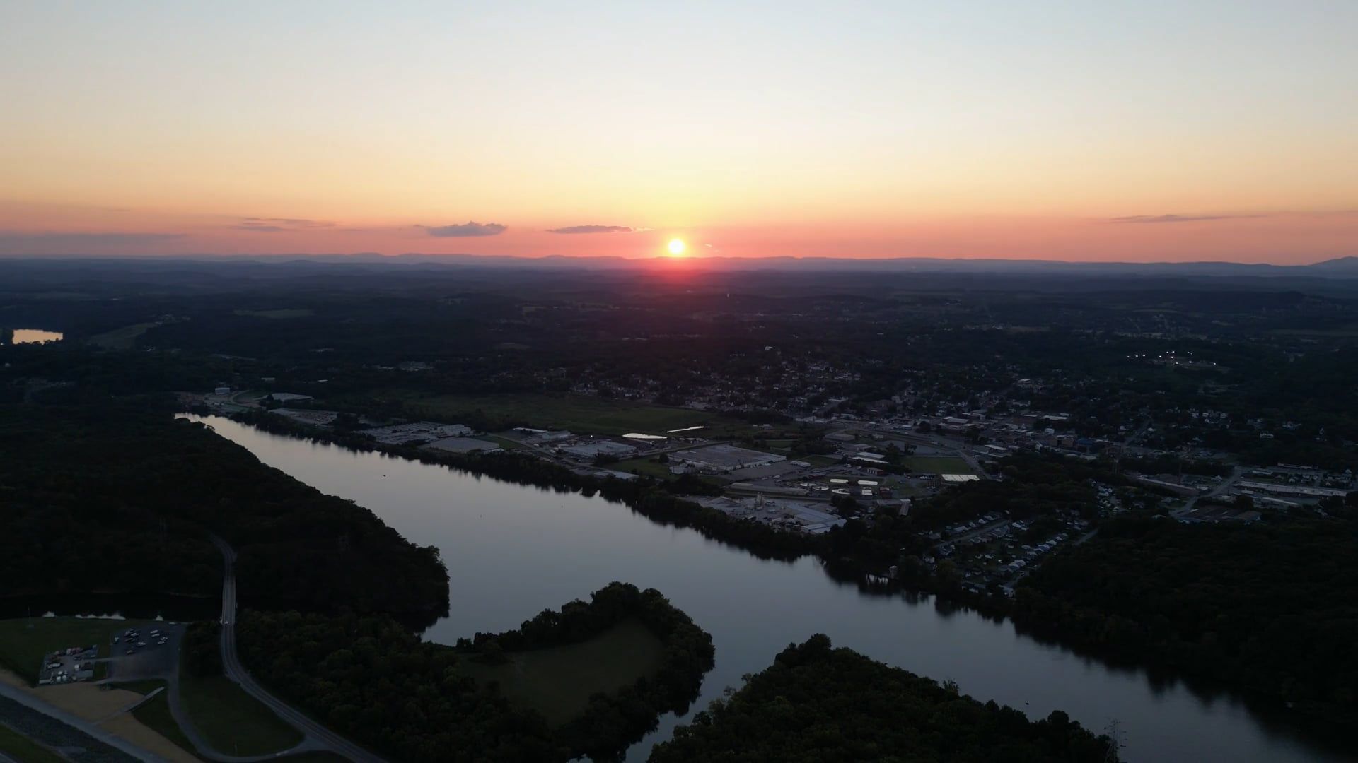 Time Lapse of a Sunset Sky over Knoxville, Tennessee Free Stock Video ...