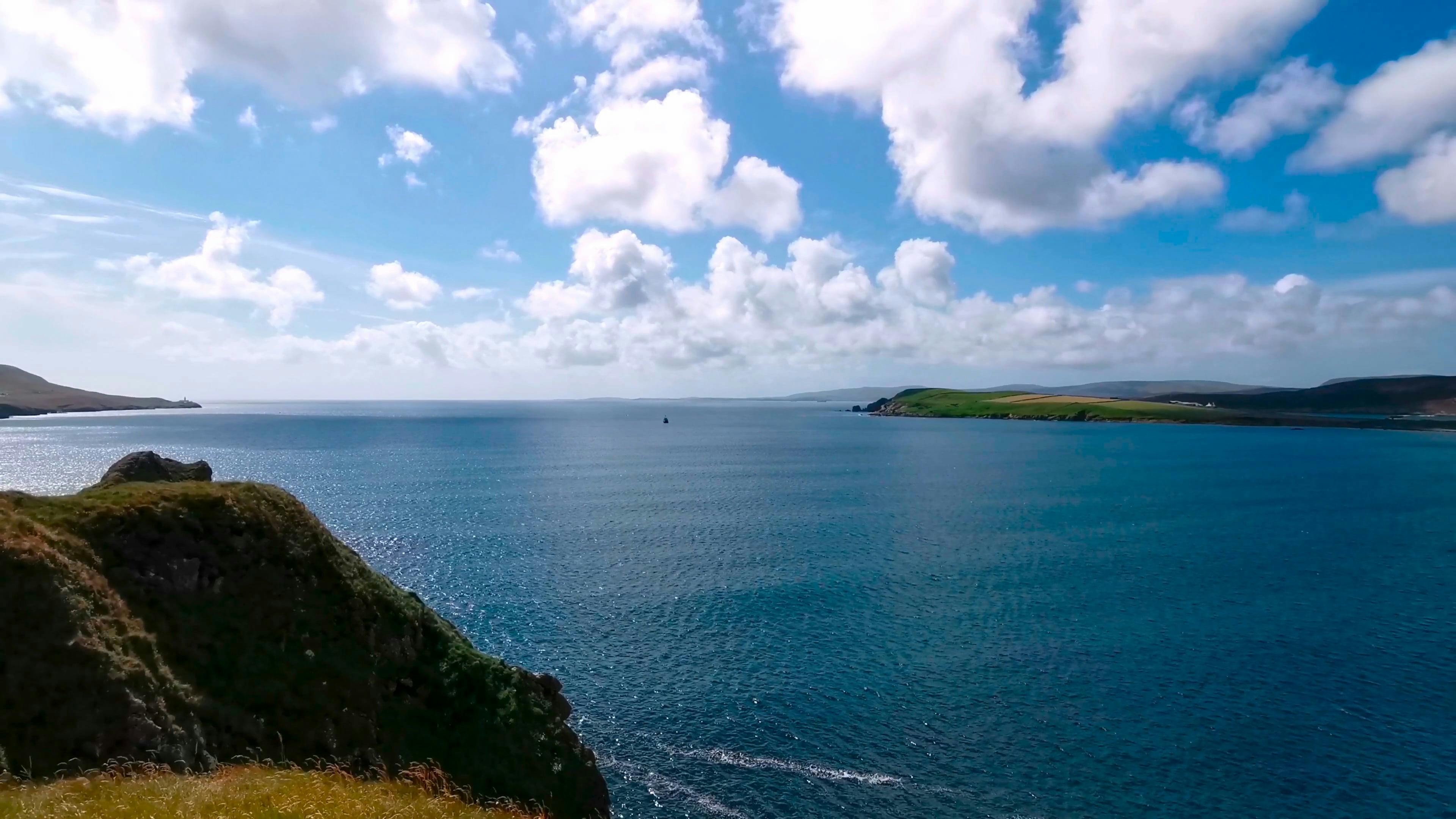 Sea Bay Drone Footage Free Stock Video Footage, Royalty-Free 4K & HD ...