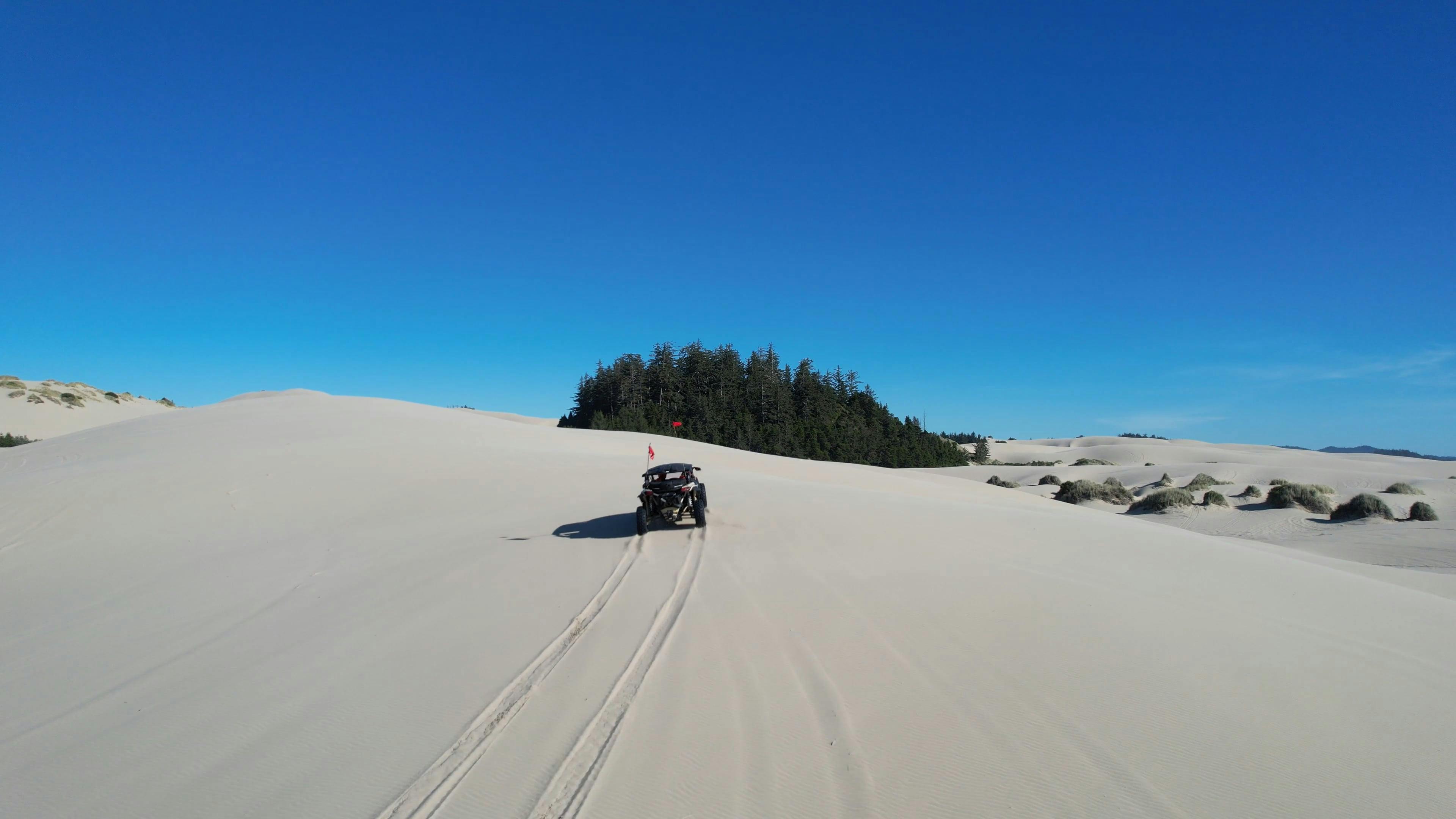 Car Driving Off Road on Dune Free Stock Video Footage, Royalty-Free 4K ...