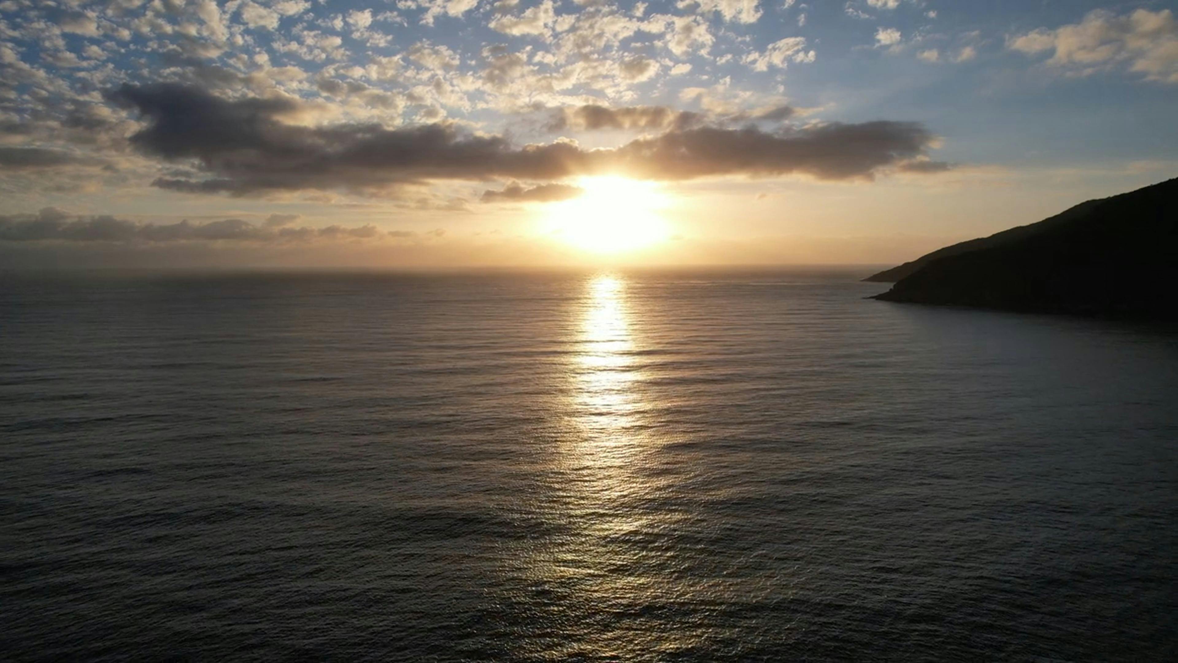 The Sun Rising On The Horizon Free Stock Video Footage, Royalty-Free 4K ...