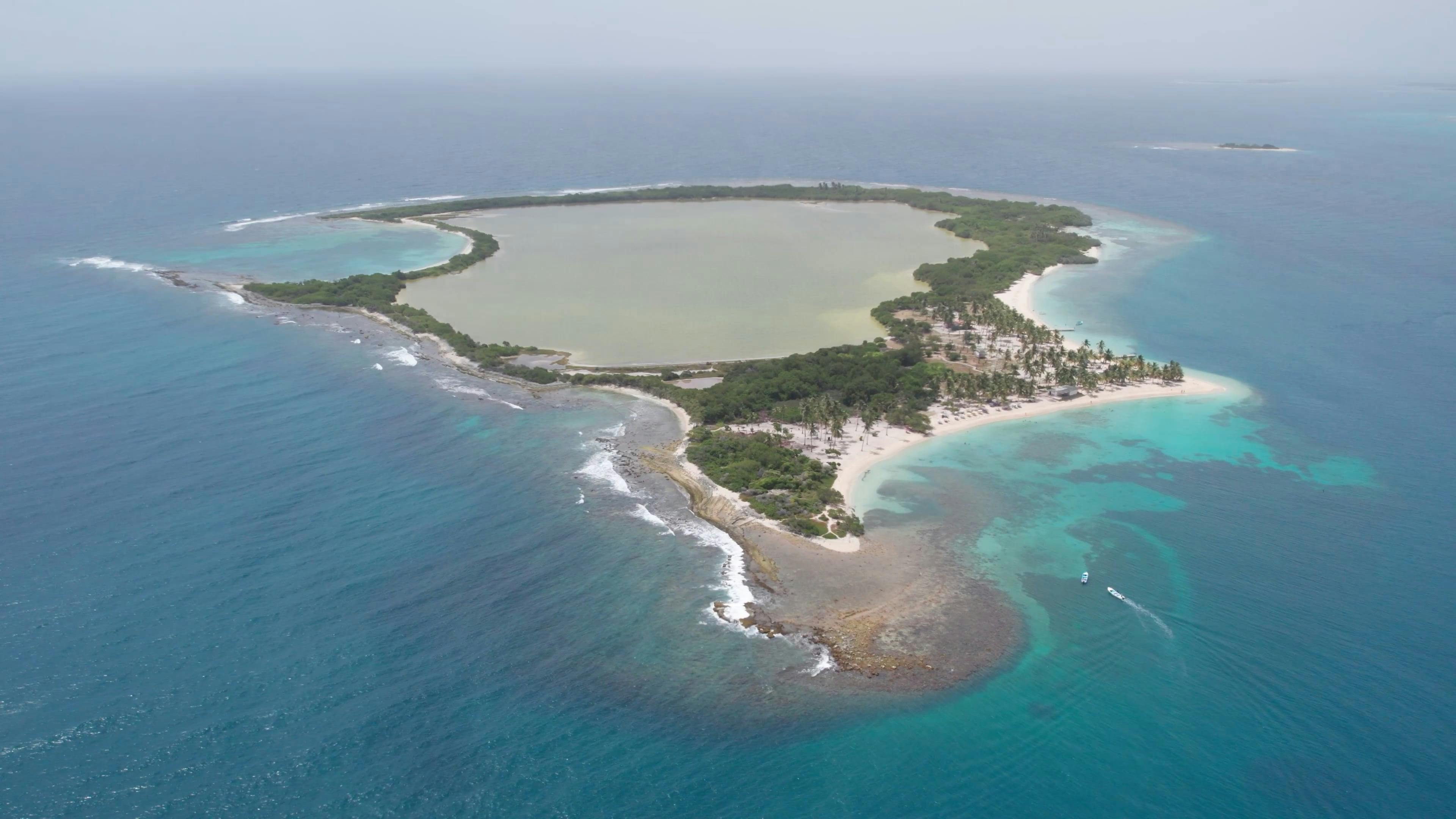 Aerial Shot Of Island Free Stock Video Footage, Royalty-Free 4K & HD ...