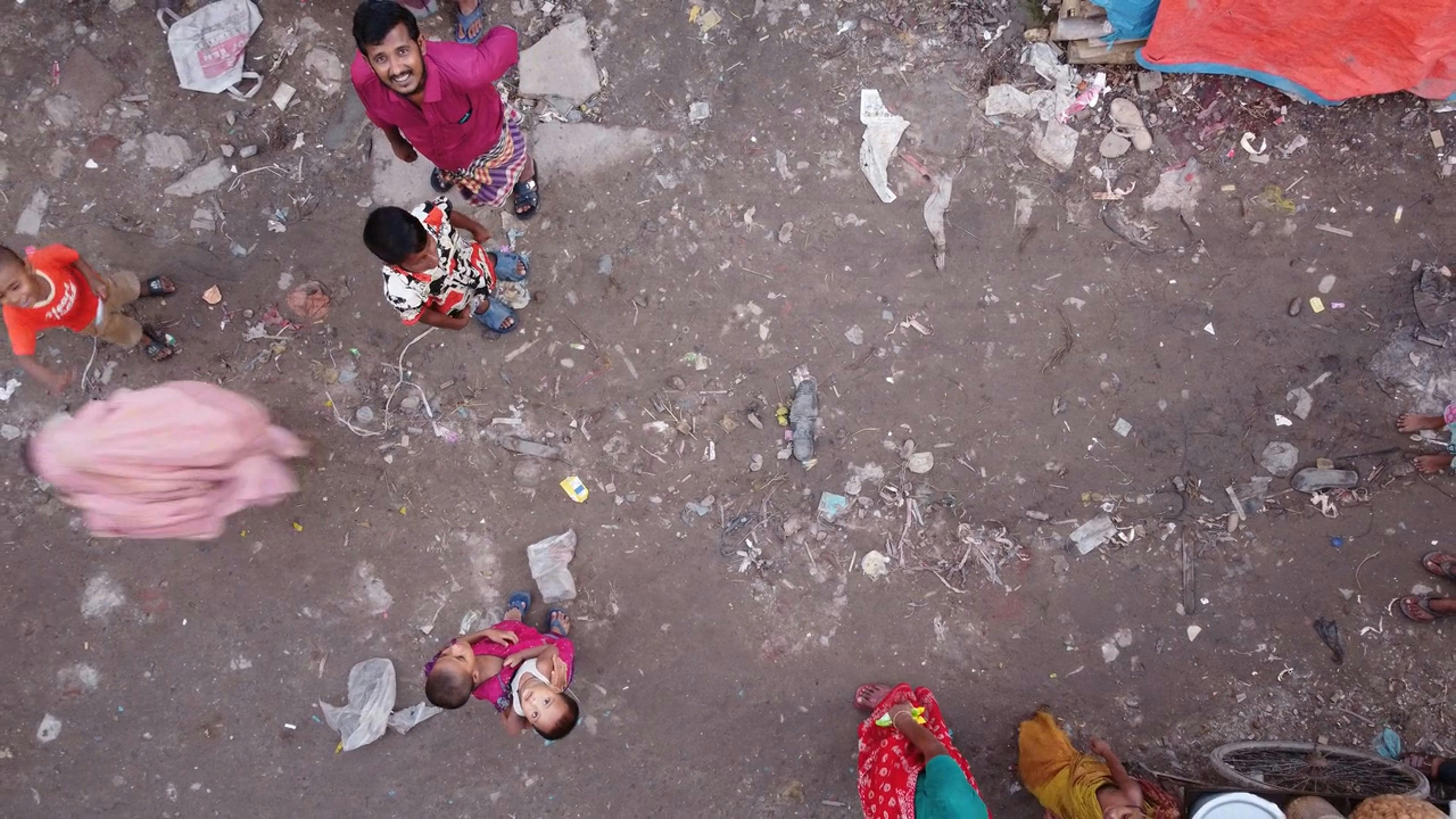 Street in Slums Free Stock Video Footage, Royalty-Free 4K & HD Video Clip