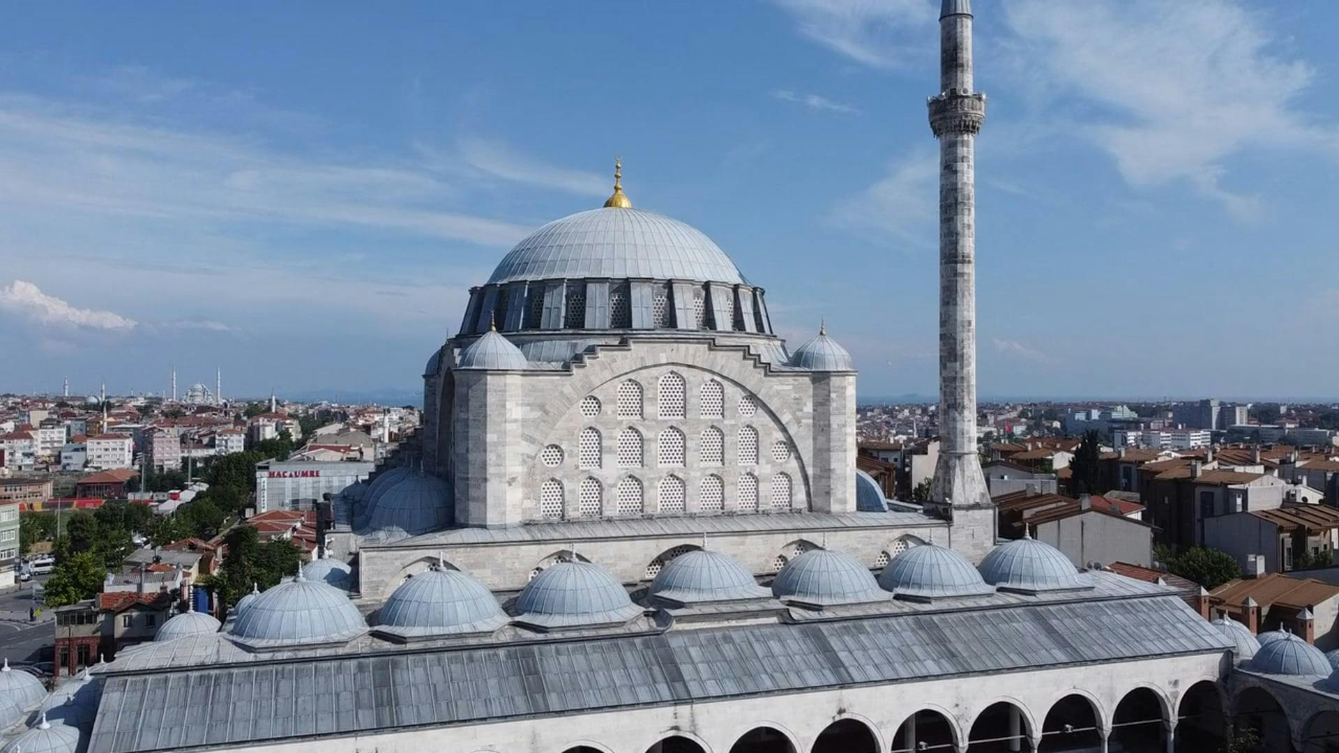 Dome of Mosque in Birds Eye View Free Stock Video Footage, Royalty-Free ...