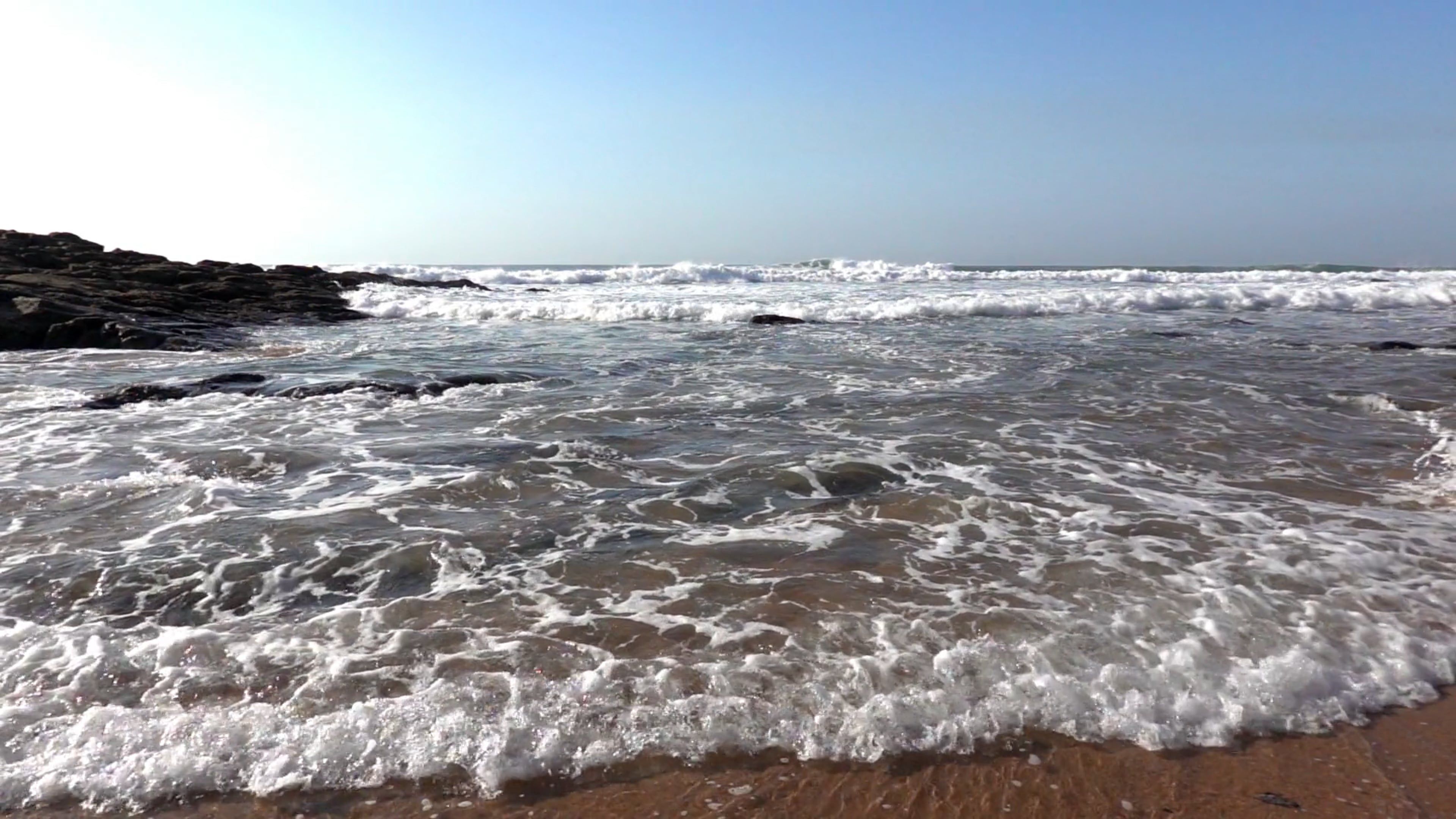 Sea Waves in Slow Motion Free Stock Video Footage, Royalty-Free 4K & HD ...