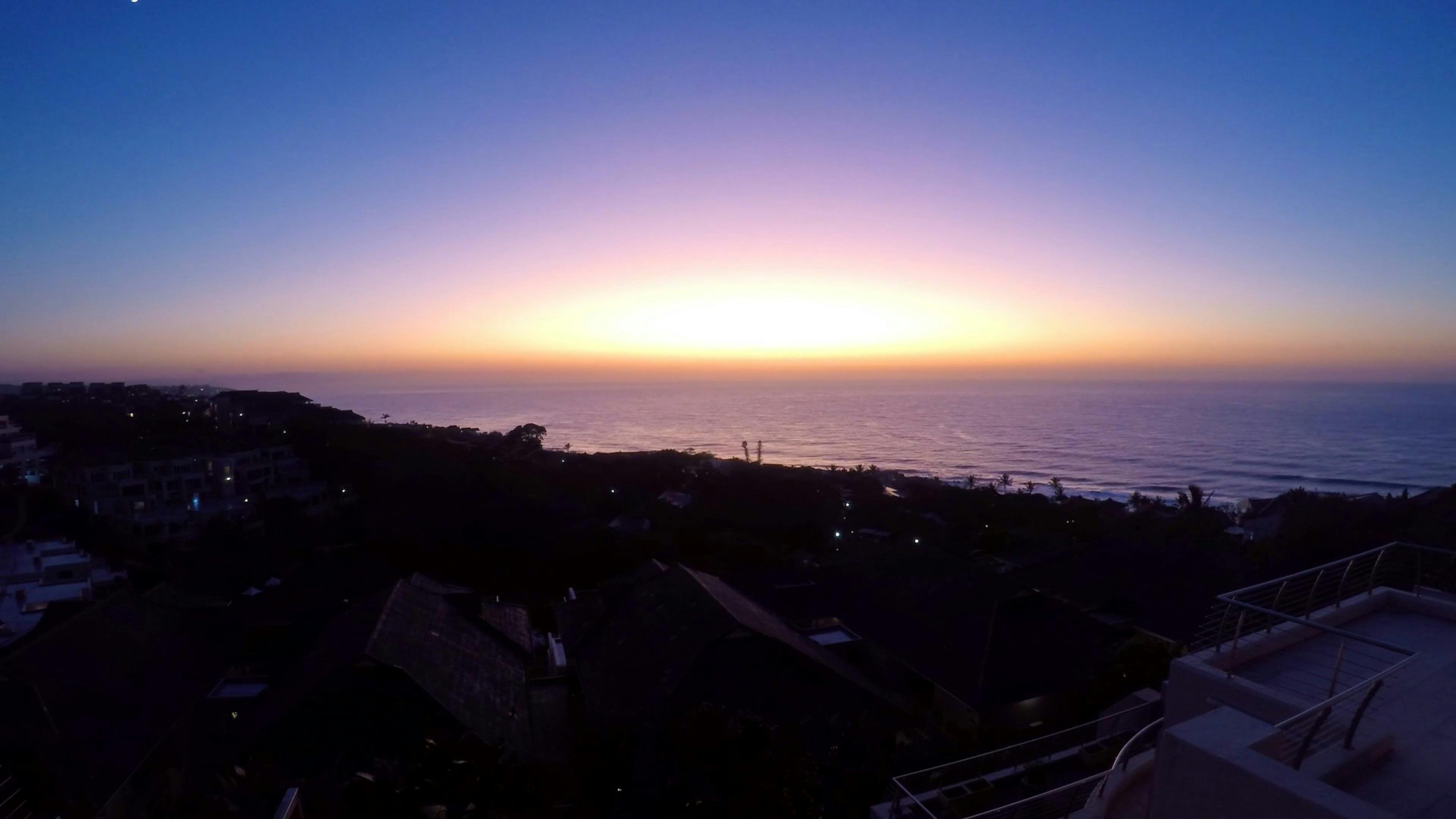 Sunrise over Town on Sea Shore Free Stock Video Footage, Royalty-Free ...
