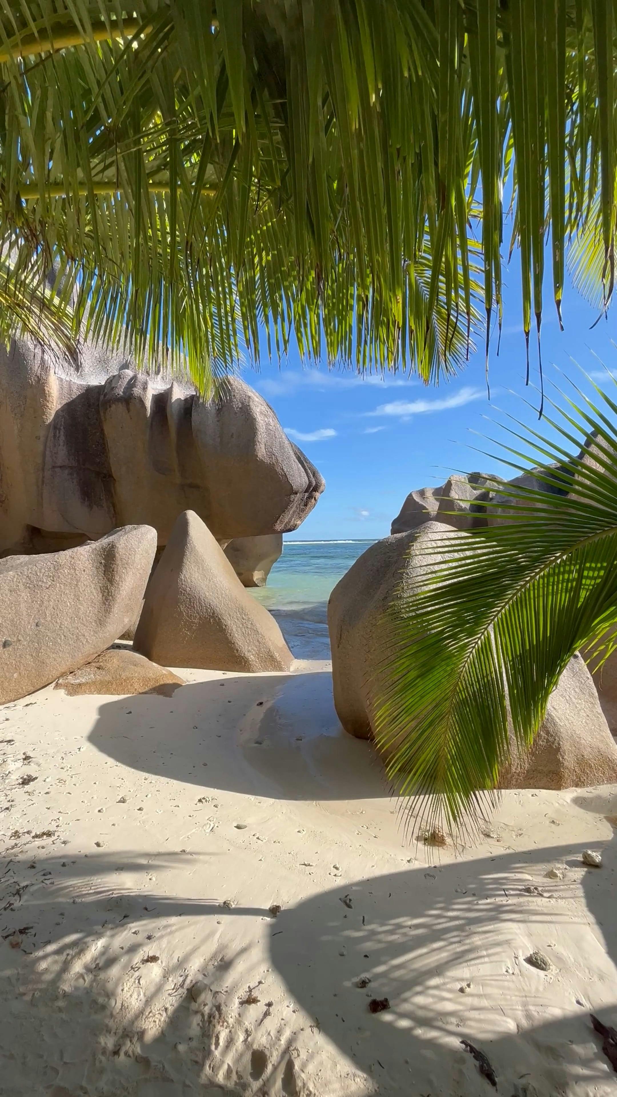 Rocks on Tropical Beach Free Stock Video Footage, Royalty-Free 4K & HD ...