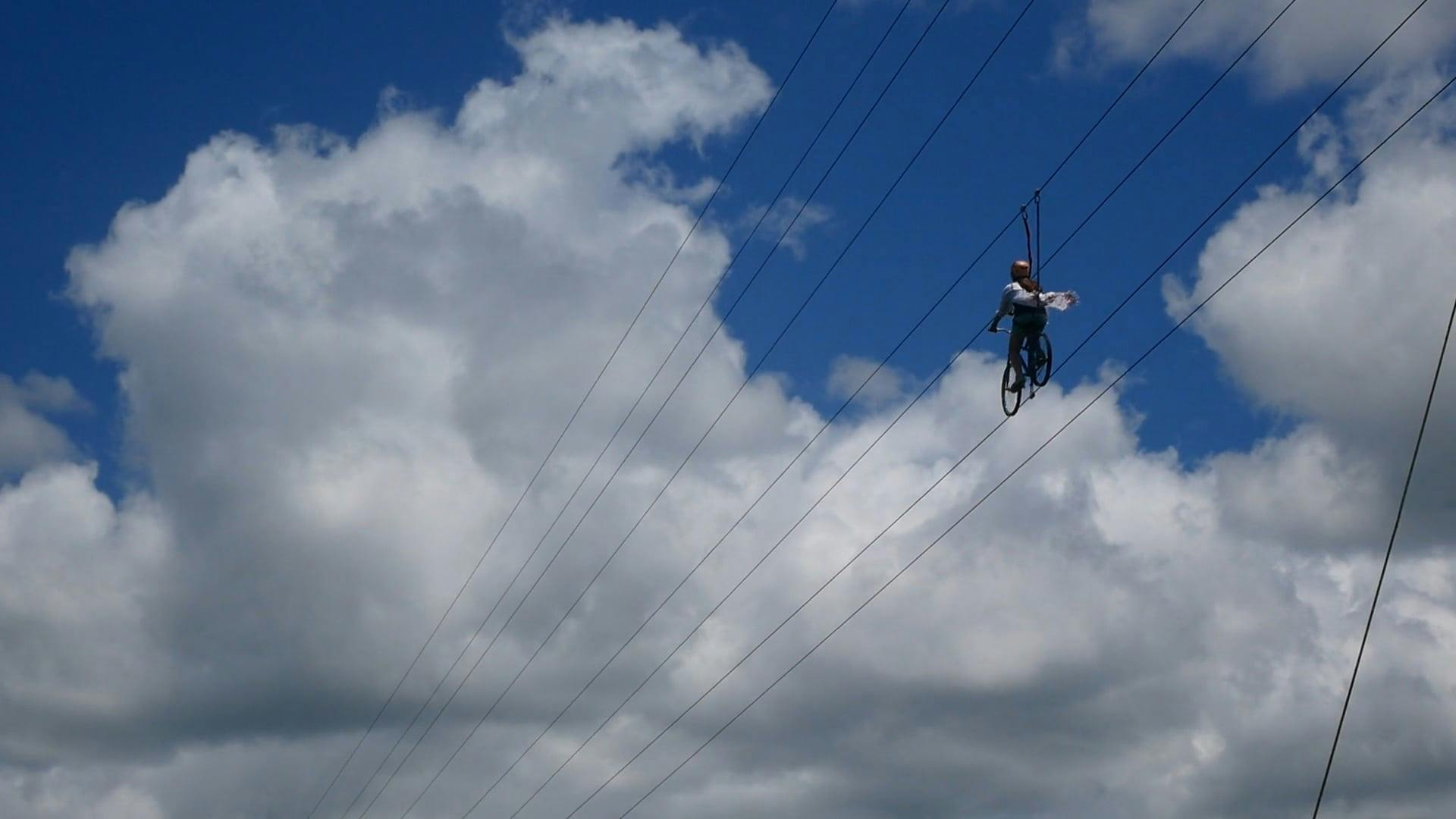 Cycling on Zipline Free Stock Video Footage, Royalty-Free 4K & HD Video ...