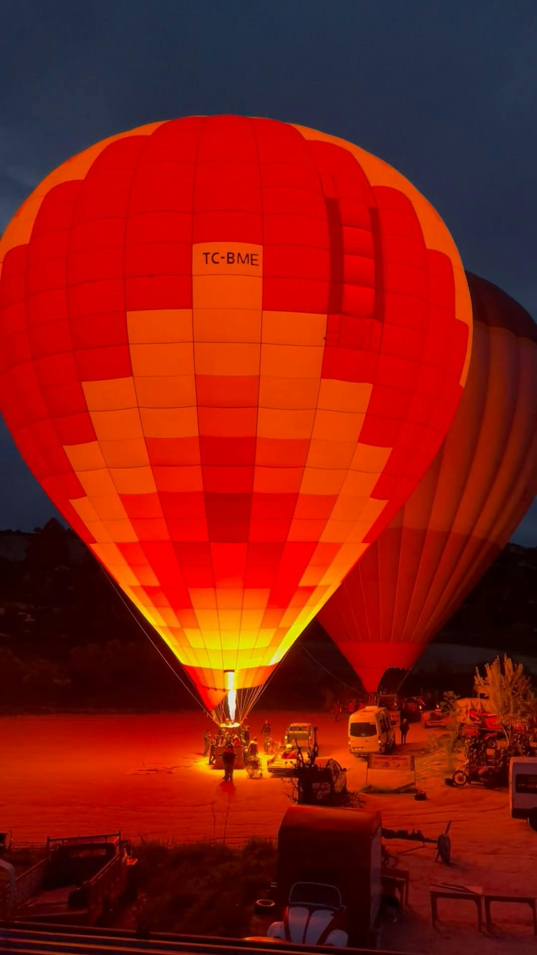 Hot Air Balloon at Night Free Stock Video Footage, Royalty-Free 4K & HD ...